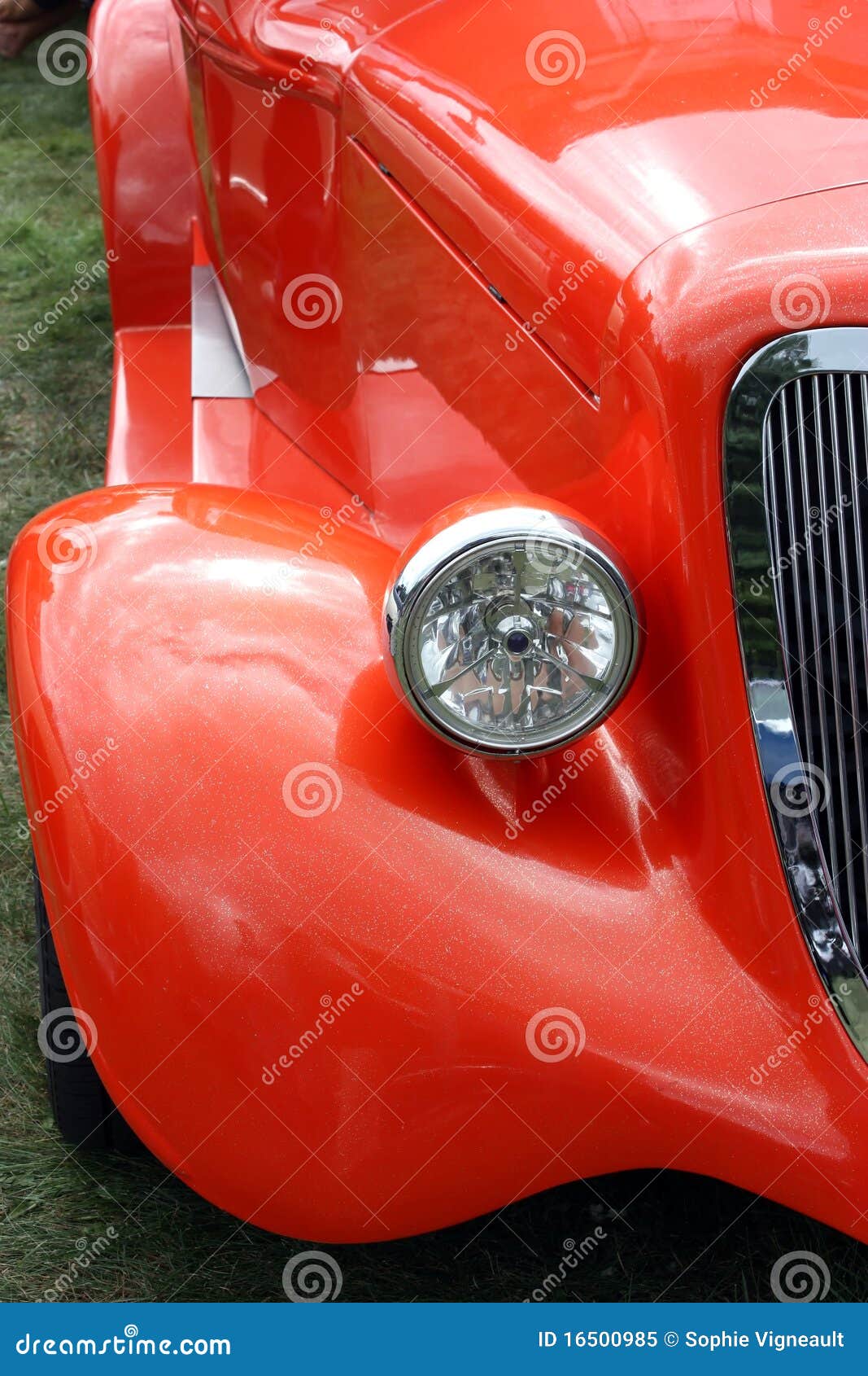 Vintage red car stock image. Image of transportation - 16500985