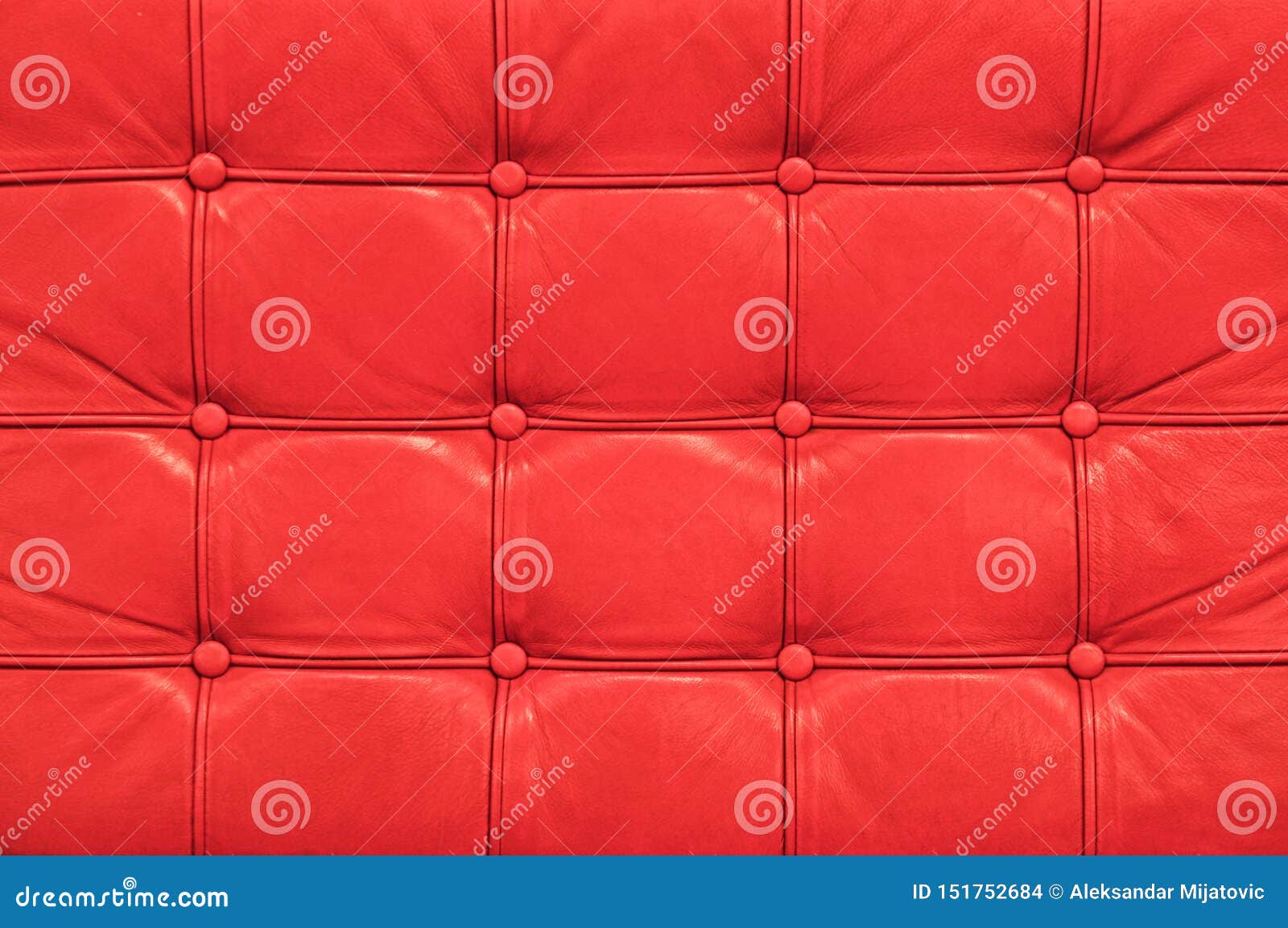 Vintage Red Leather Sofa Texture Stock Photo - Image of decorating ...