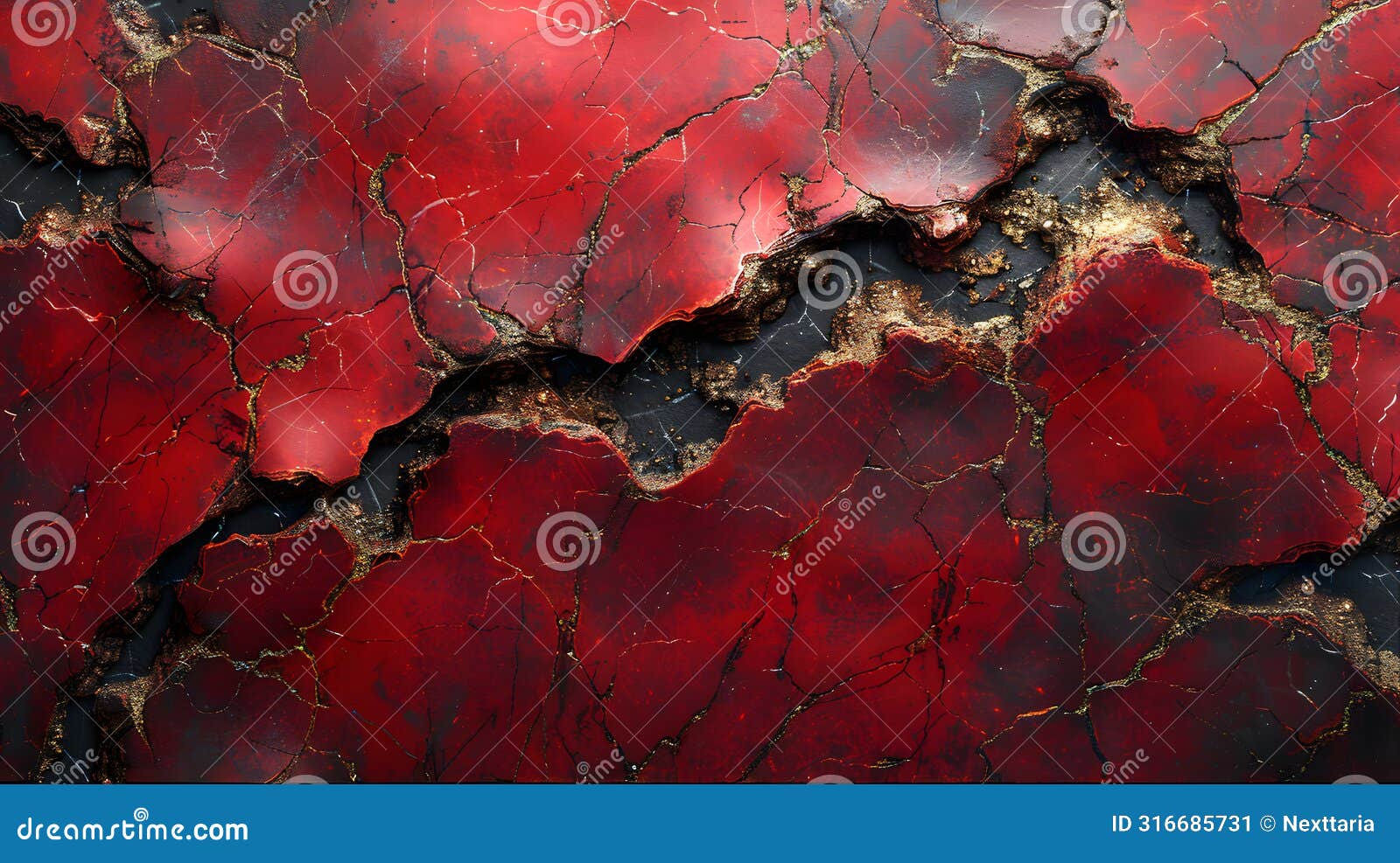 Vintage Red Marble Slab with Unique Texture Stock Illustration ...