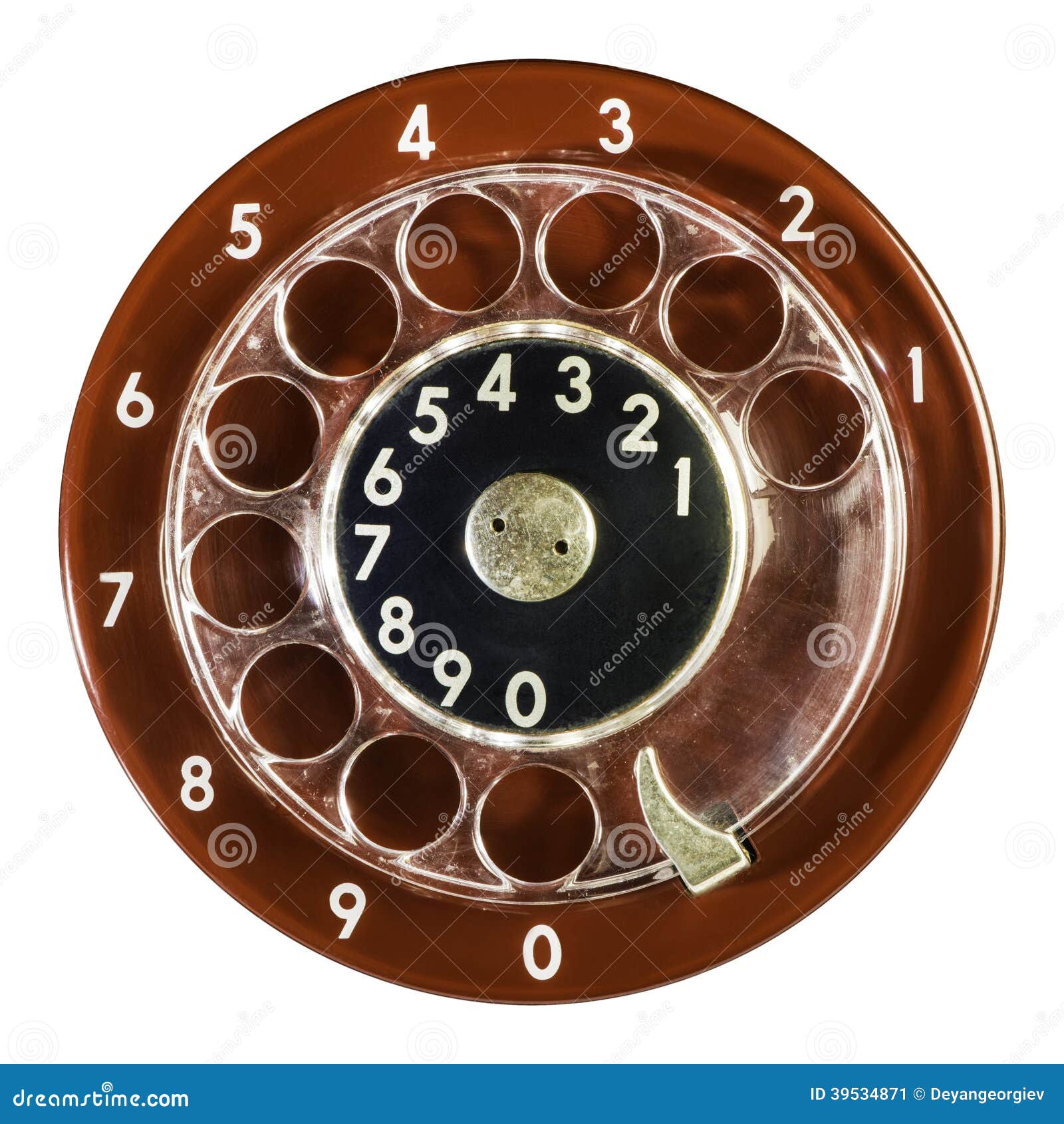 Vintage red phone digits stock image. Image of receiver - 39534871