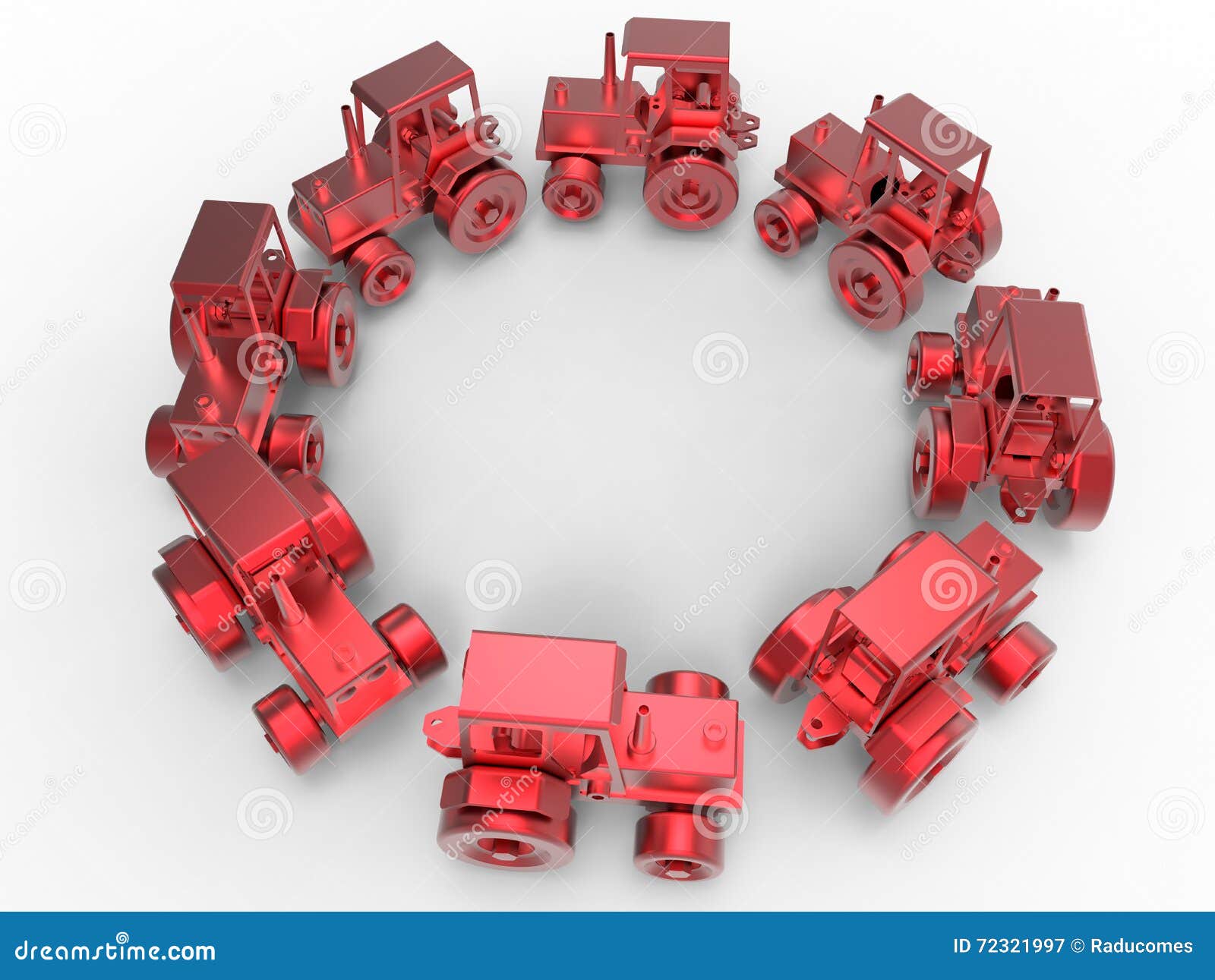 Antique Tractors With Tipping Trailer Vintage Hand Drawn Vector Line ...