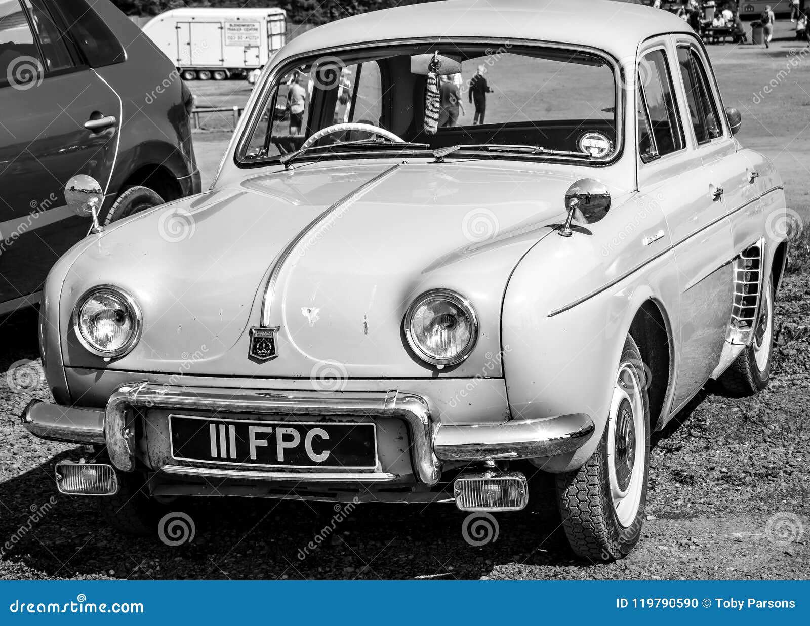 Vintage Renault car editorial image. Image of automobile - 119790590