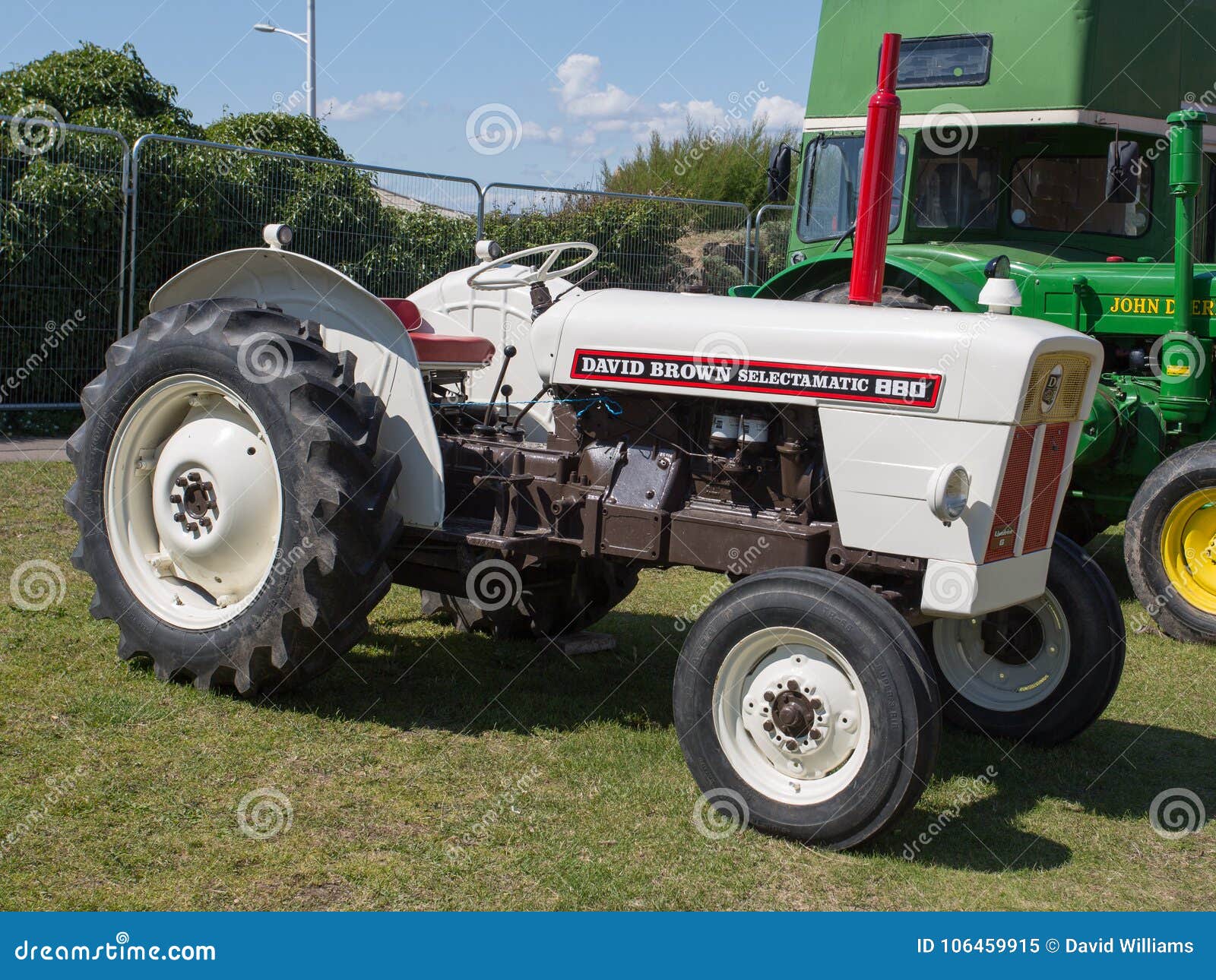 Vintage Restored David Brown Selectamatic Tractor Editorial Image ...