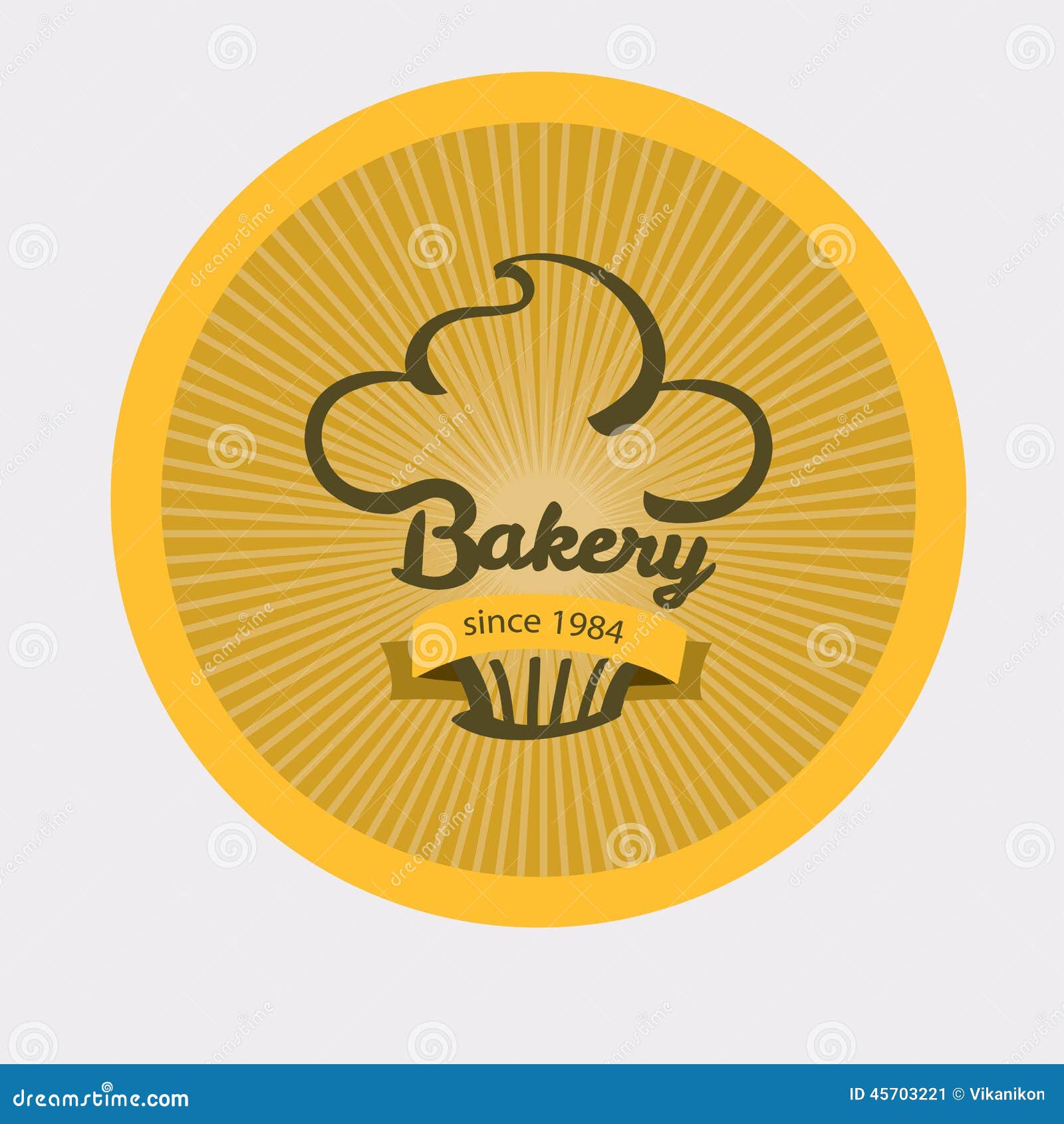 Vintage Retro Bakery Badge. Stock Vector - Illustration of design ...