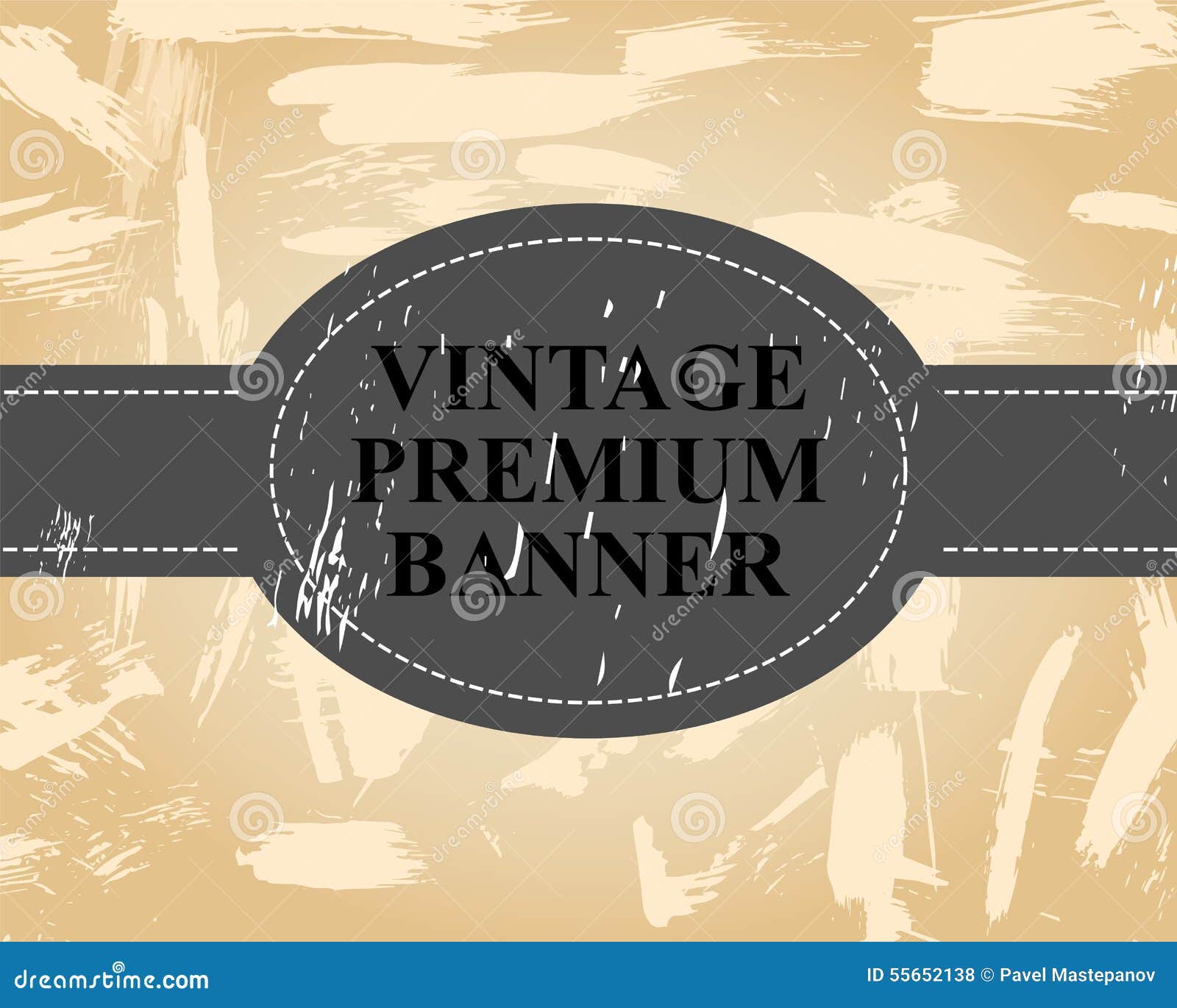 Vintage retro banner stock illustration. Illustration of ornament ...