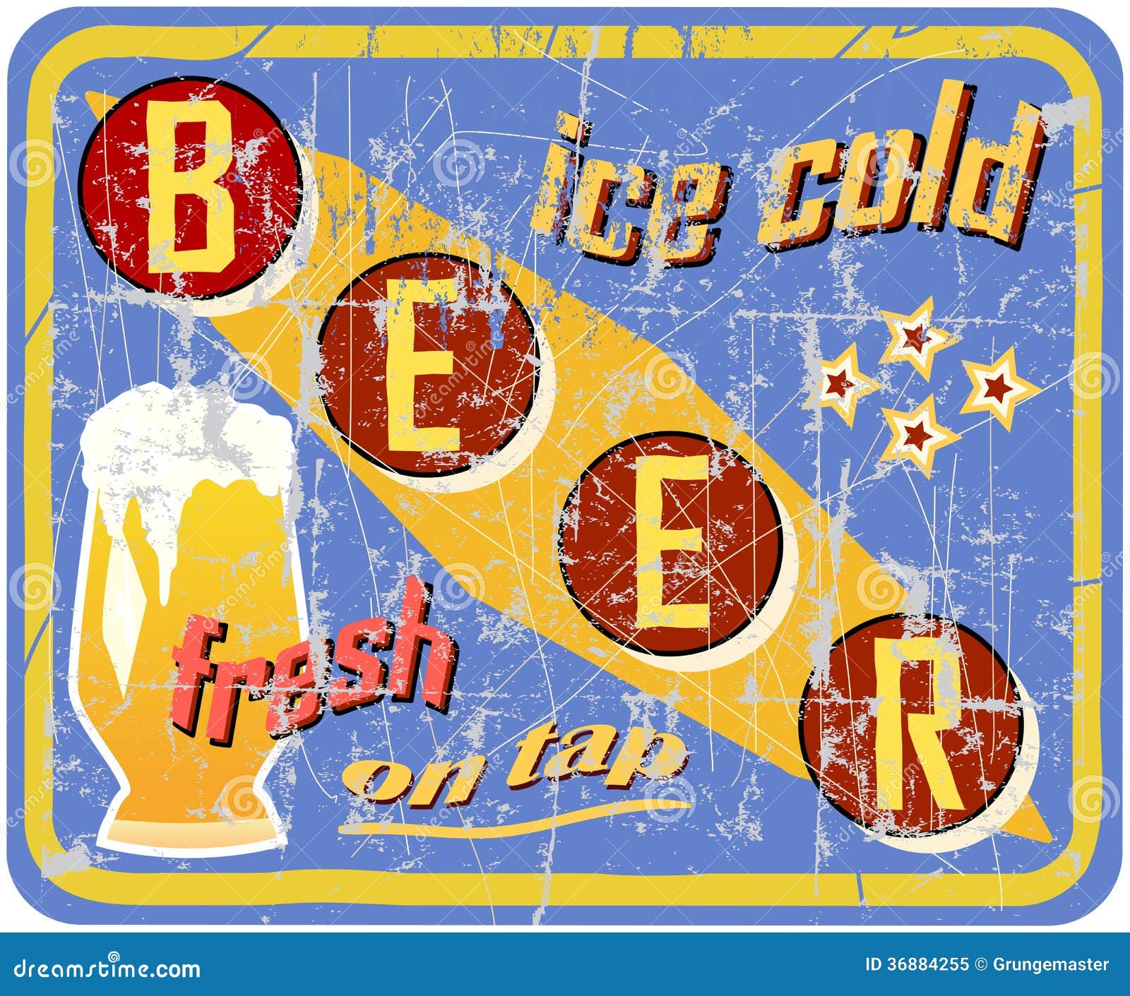 Vintage Retro Beer Sign Stock Illustrations – 23,707 Vintage Retro Beer ...