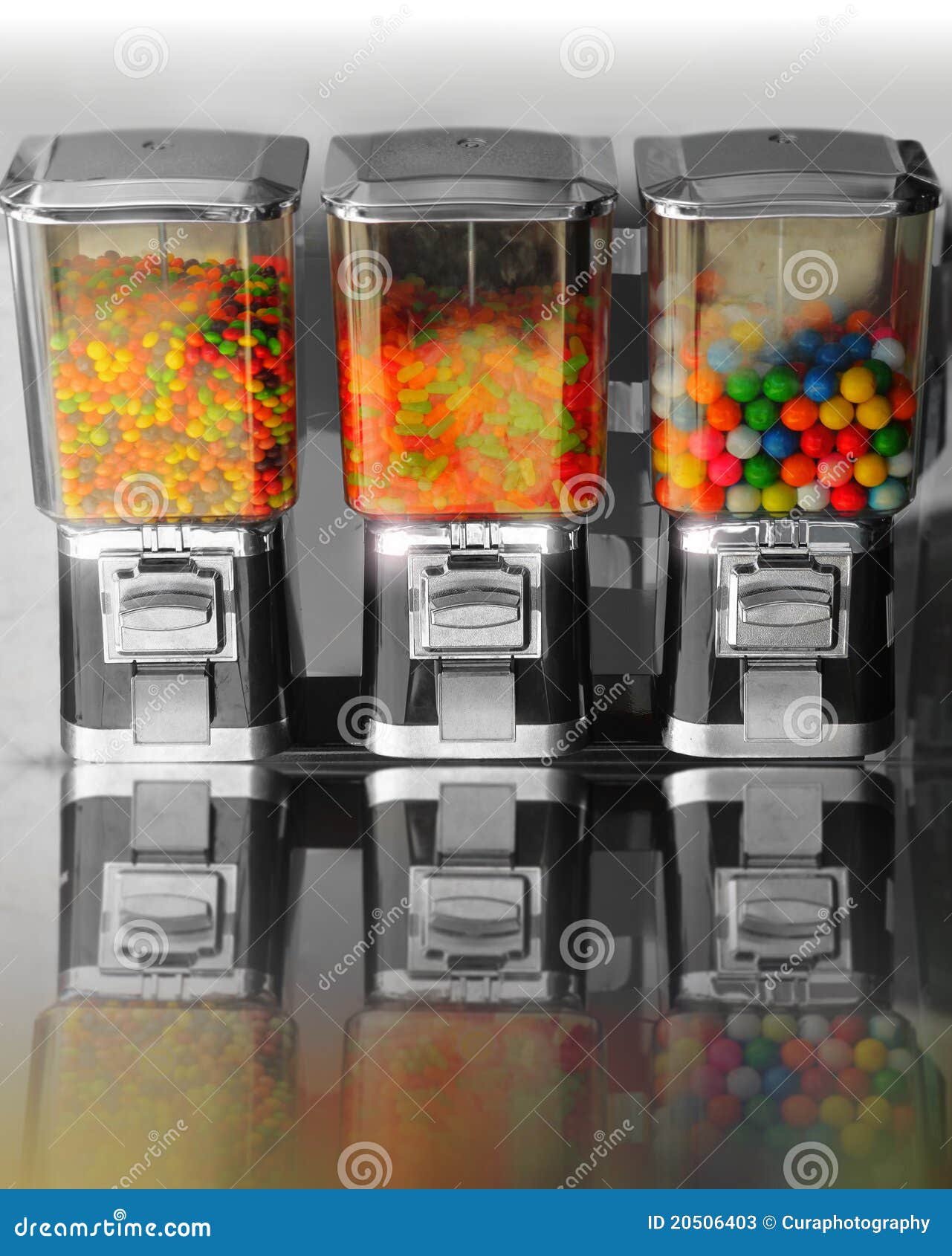 Vintage Retro Candy Machines Stock Image - Image of vending, childhood ...