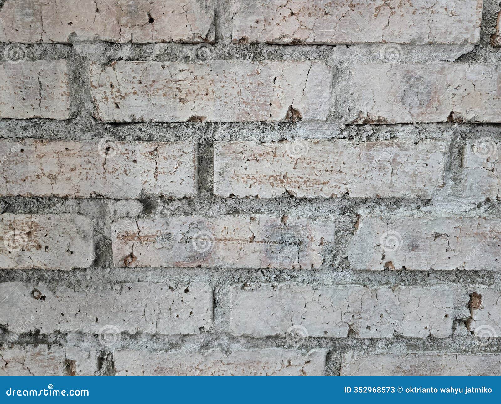 Vintage Retro Classice White Brick Wall Stock Image - Image of ruins ...
