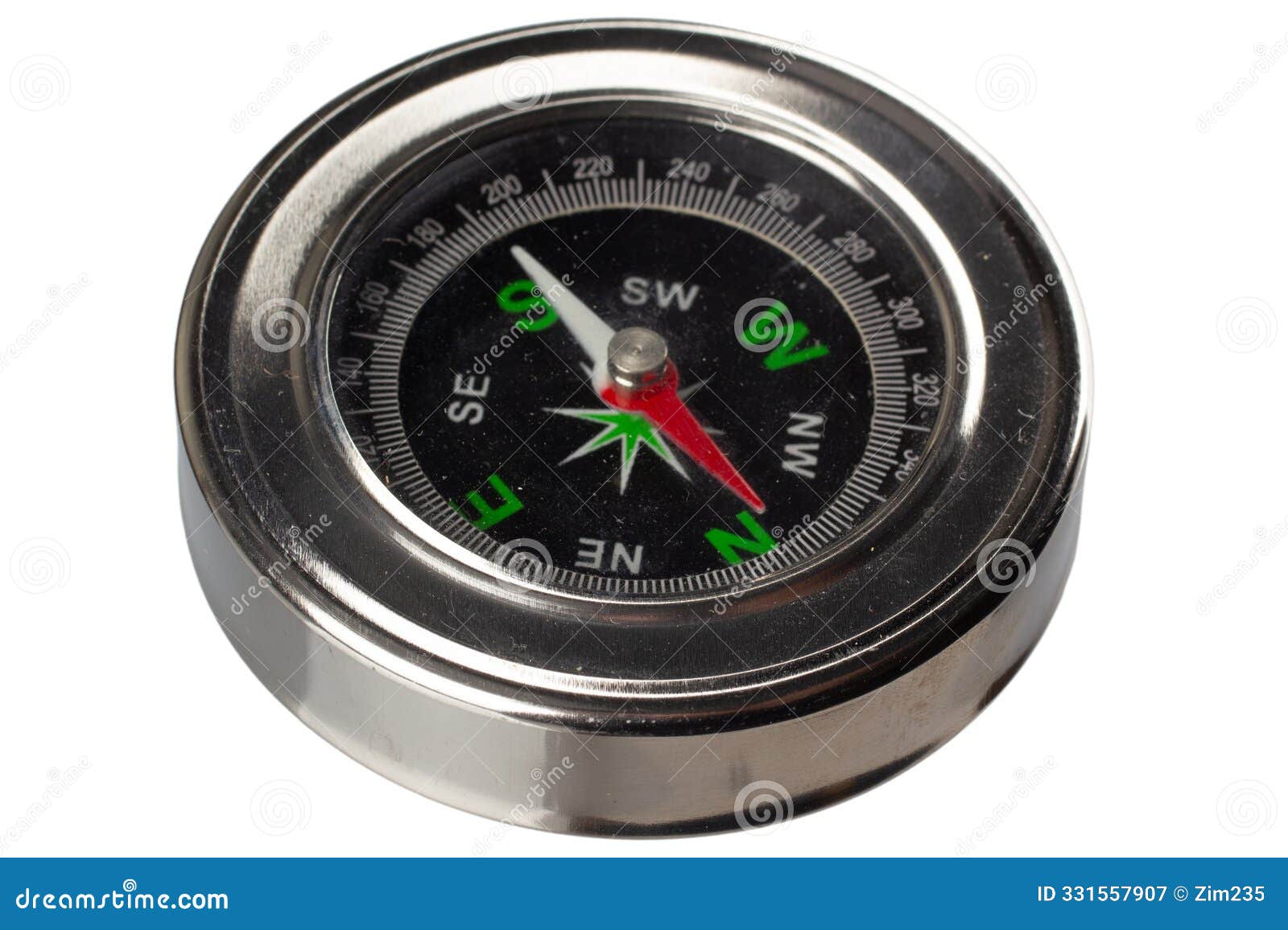 Vintage Retro Compass on White Stock Image - Image of coordinates ...