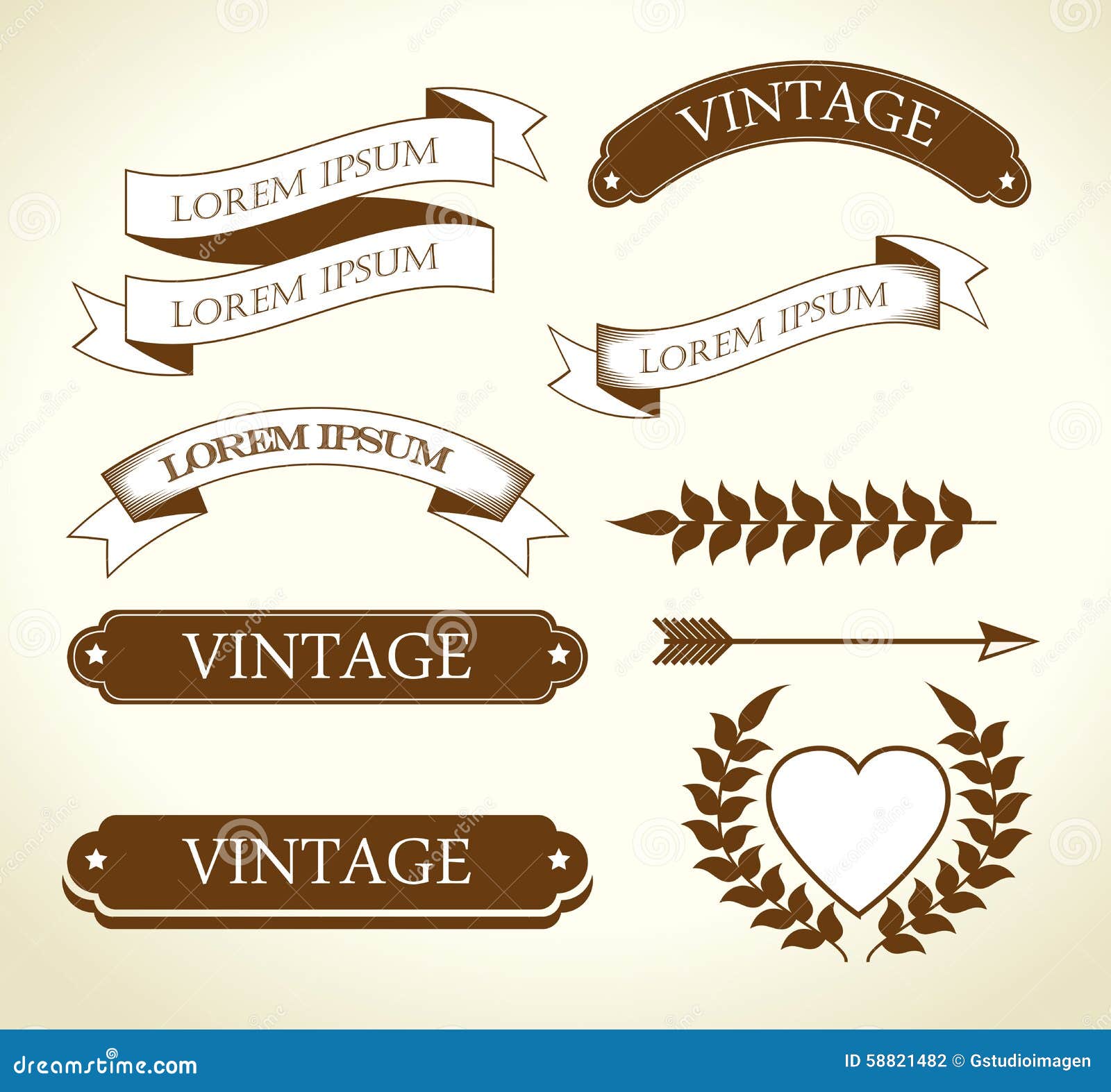 Vintage retro design. stock vector. Illustration of cool - 58821482