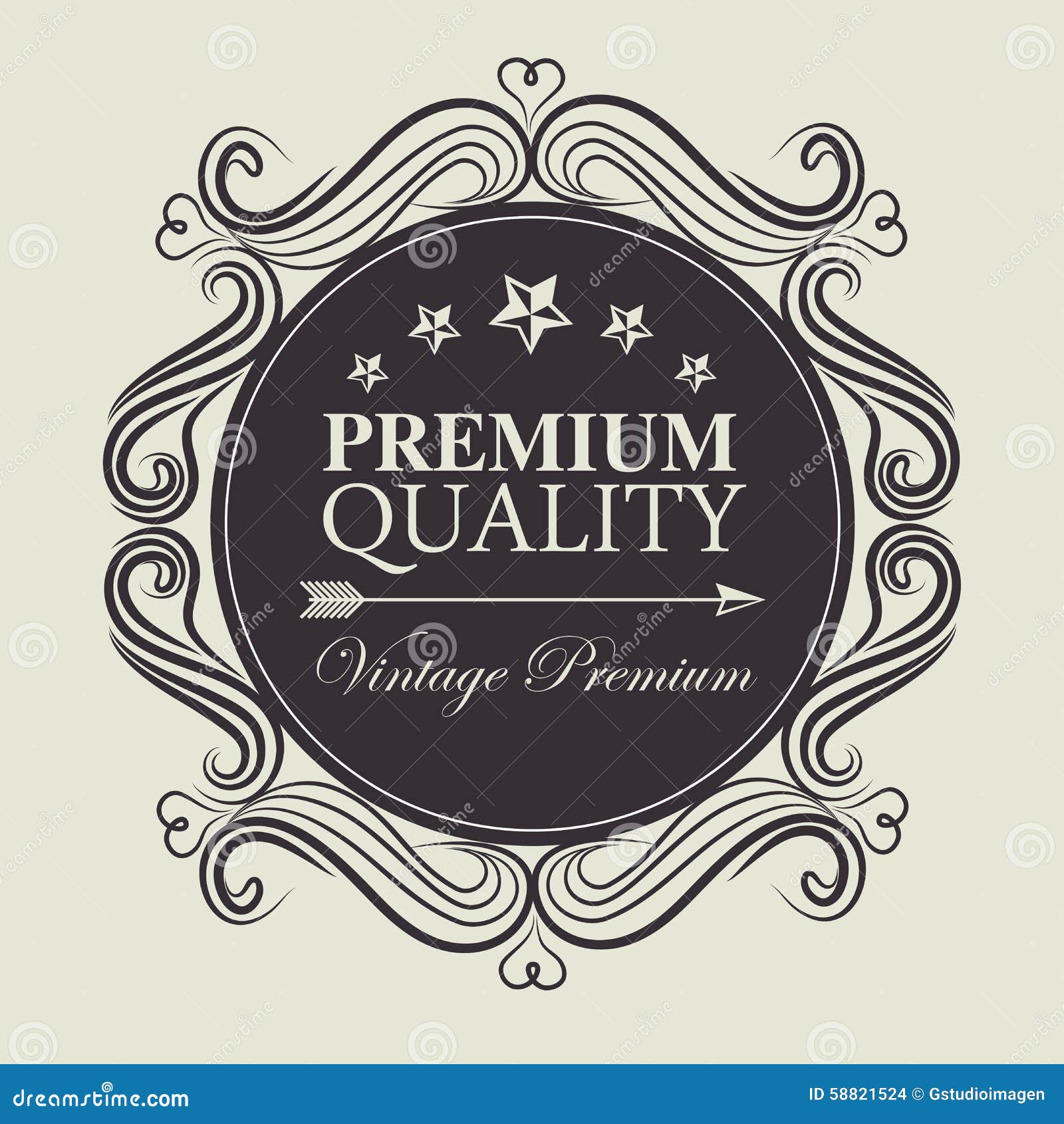 Vintage retro design. stock vector. Illustration of retro - 58821524