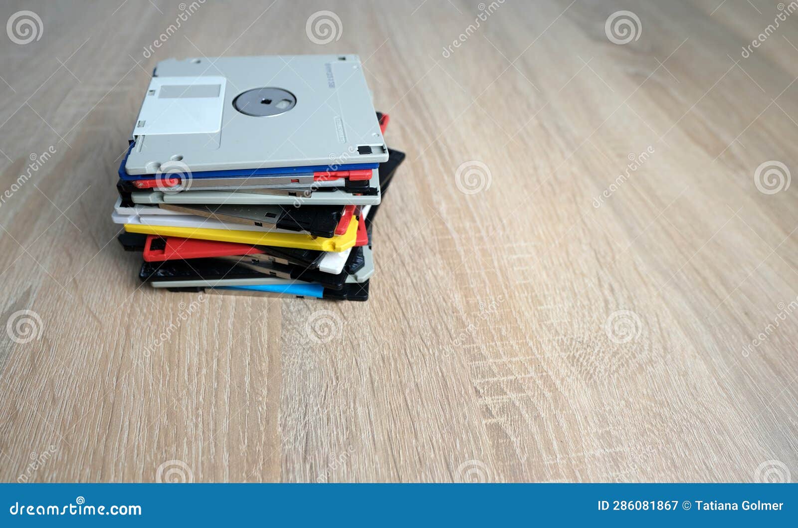 Vintage Retro Electronic Data Storage Devices, from the 80s, 90s Flash ...