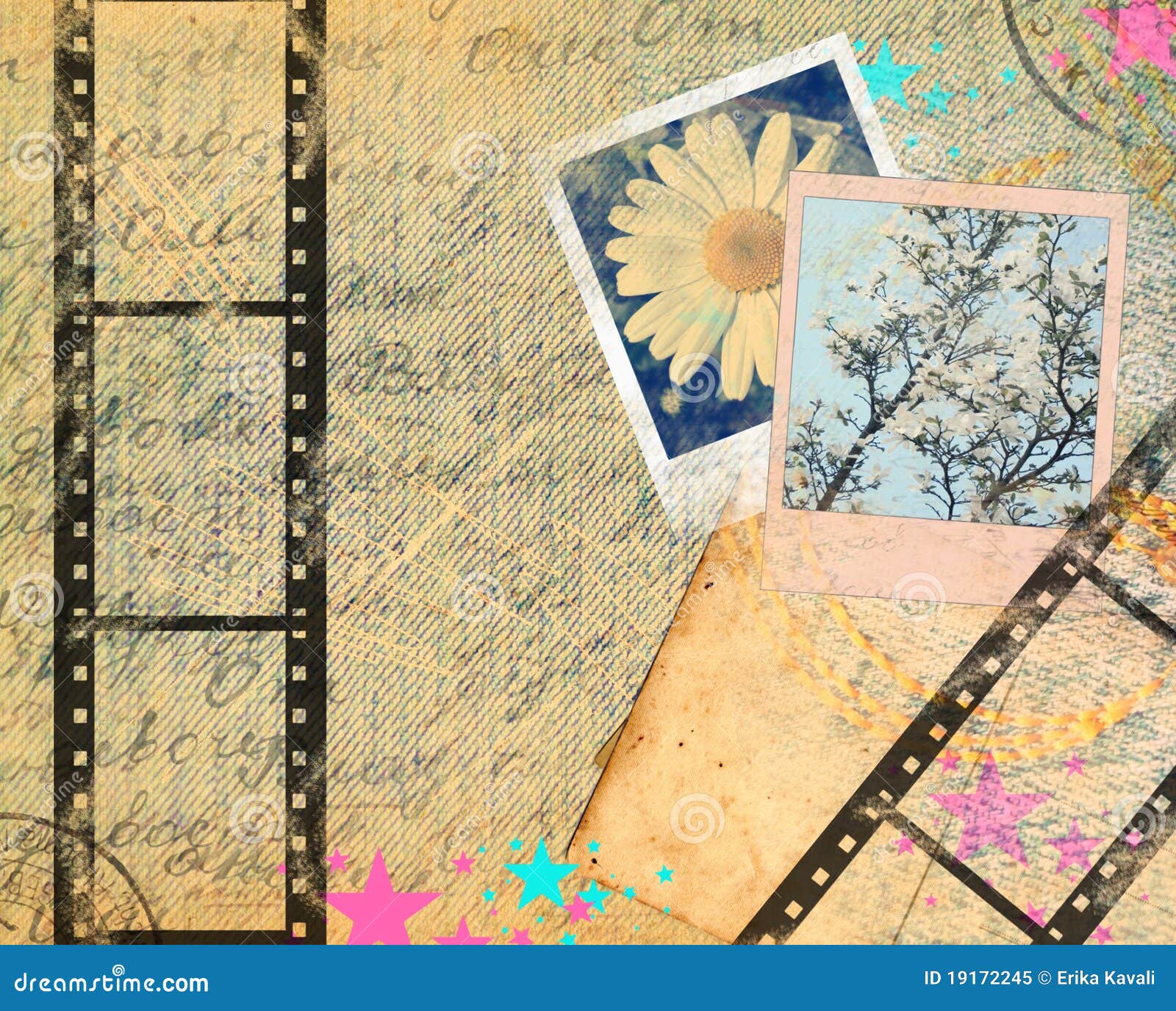 Vintage retro frames stock illustration. Illustration of grunge - 19172245