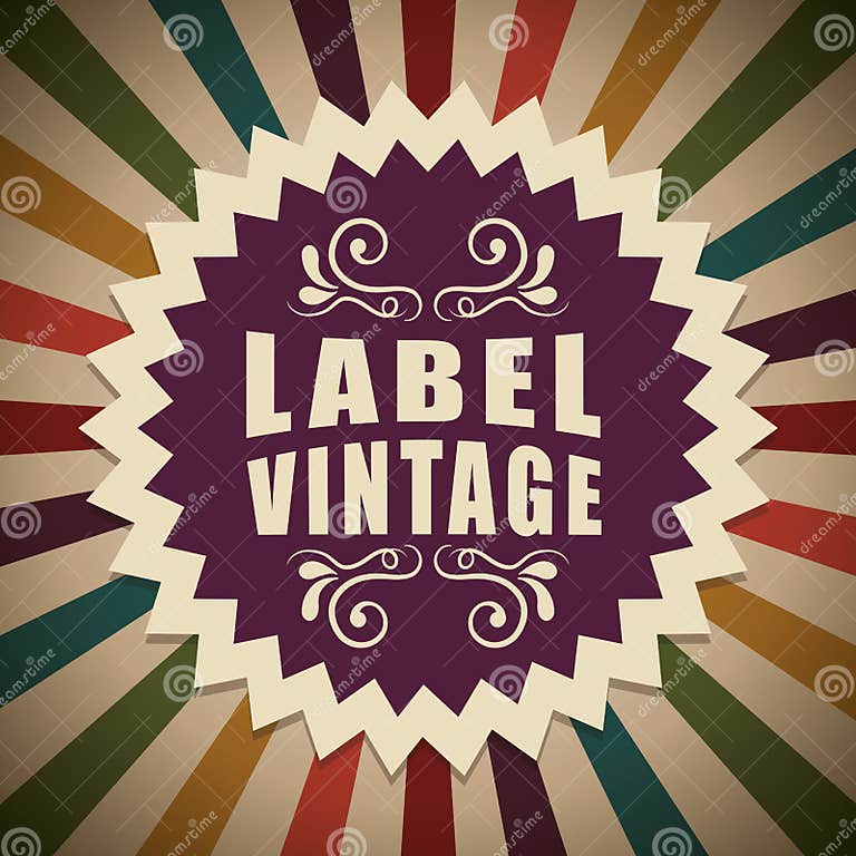 Vintage and Retro Label Design. Stock Vector - Illustration of emblem ...