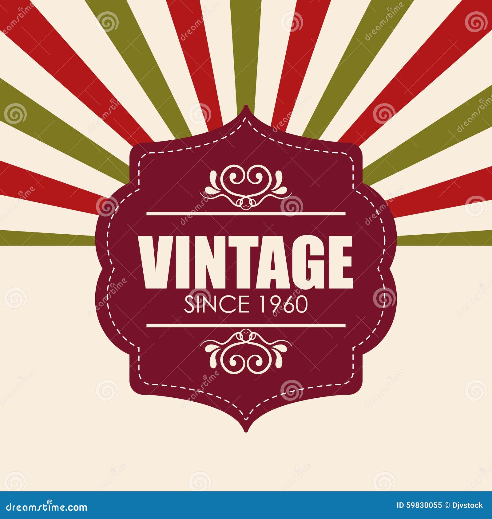 Vintage and Retro Label Design. Stock Vector - Illustration of ...