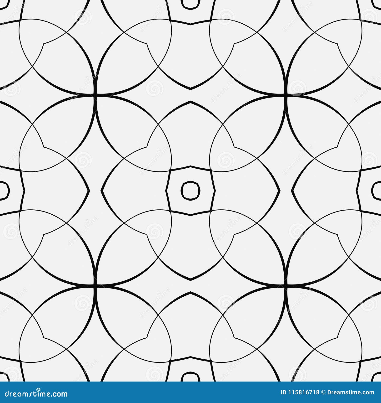 Vintage retro pattern stock vector. Illustration of element - 115816718