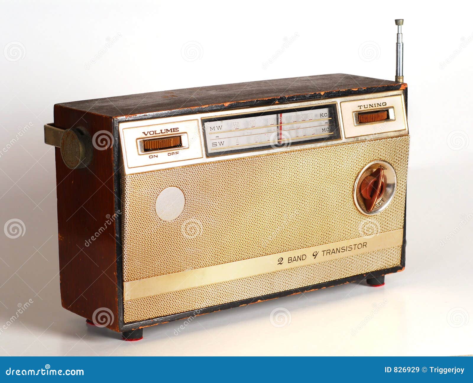 Vintage Retro Radio stock image. Image of switch, vintage - 826929