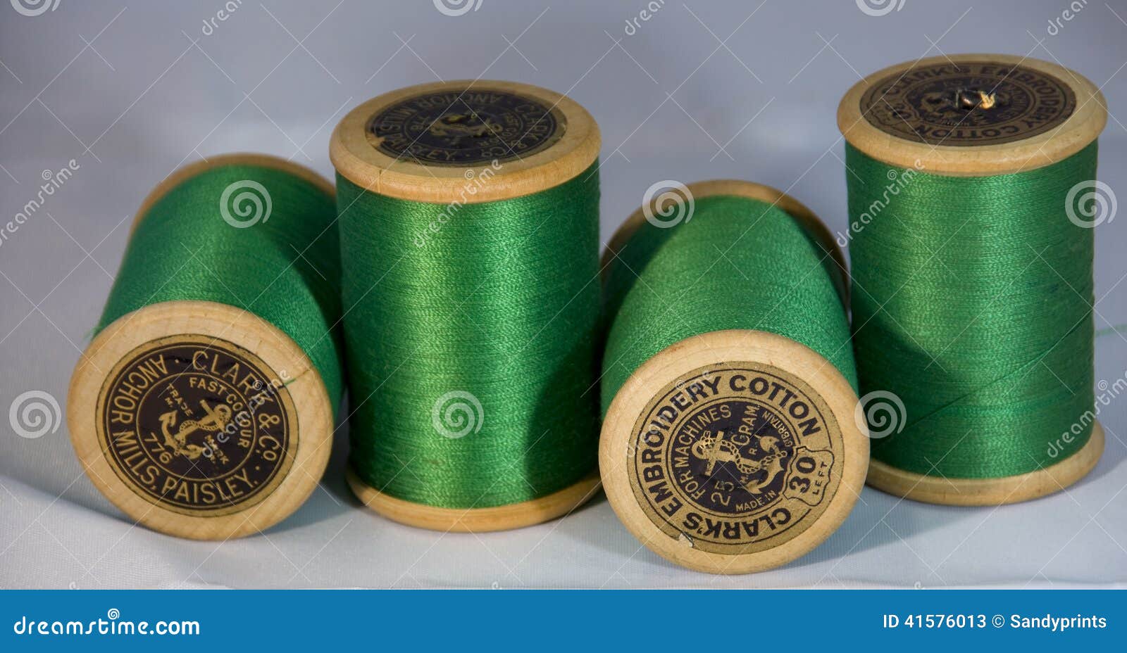 Vintage Retro Sewing Thread. Editorial Stock Photo - Image of style ...