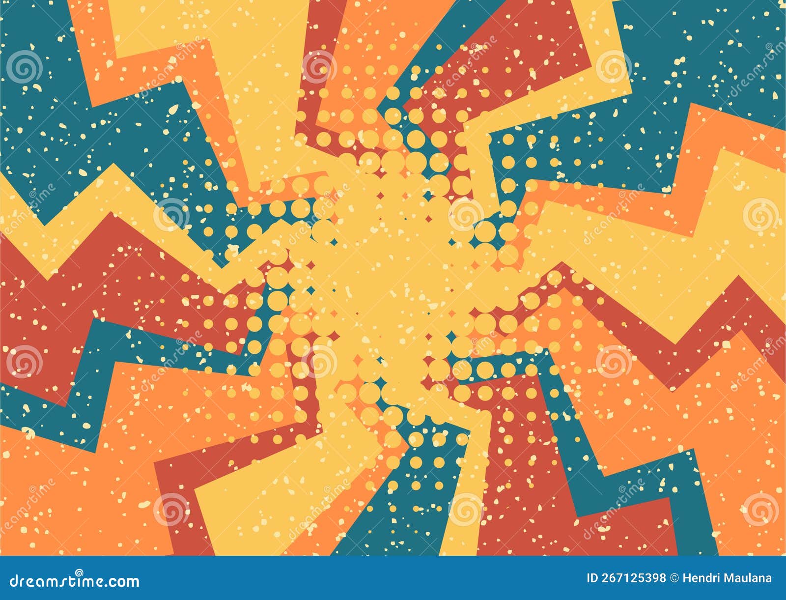 Vintage Retro Style Background with Grunge Texture Stock Vector ...