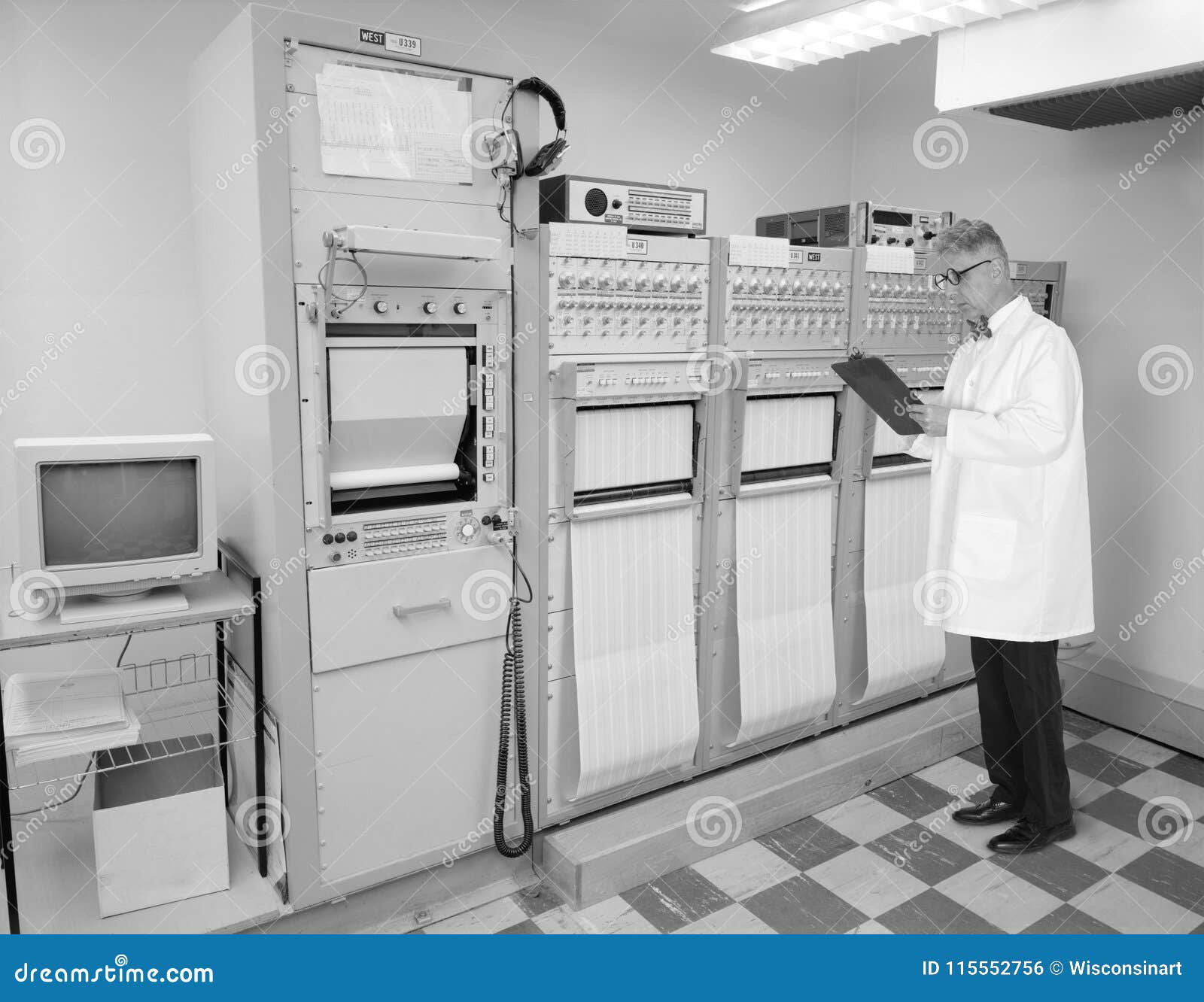 Vintage Retro Technology, Engineer, Scientist Stock Photo - Image of ...