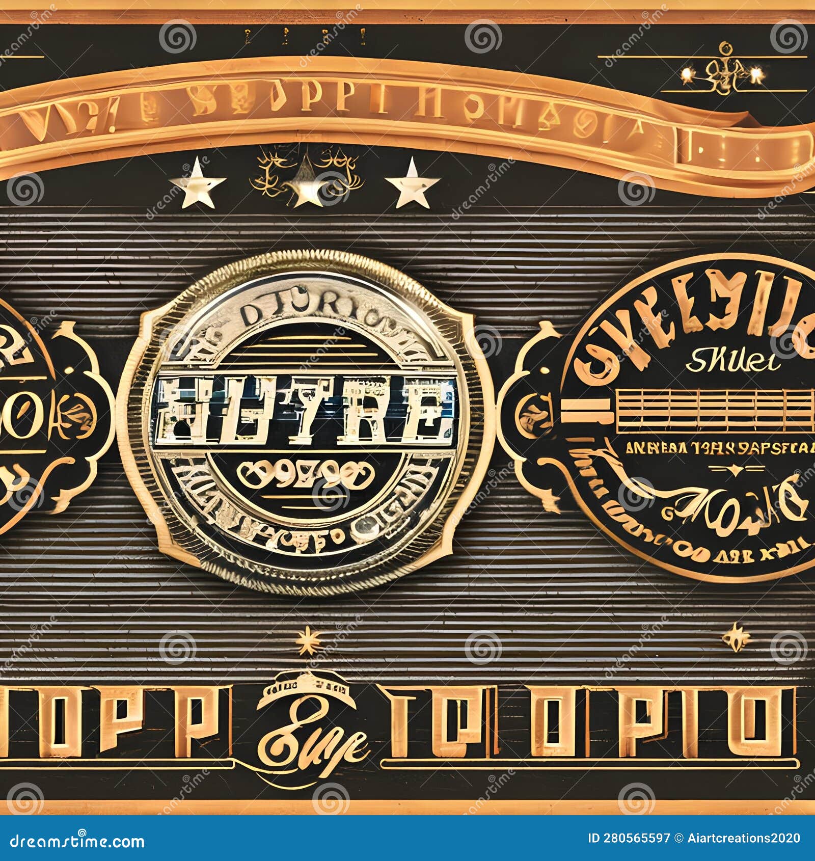 1767 Vintage Retro Typography: A Retro And Vintage-inspired Background ...