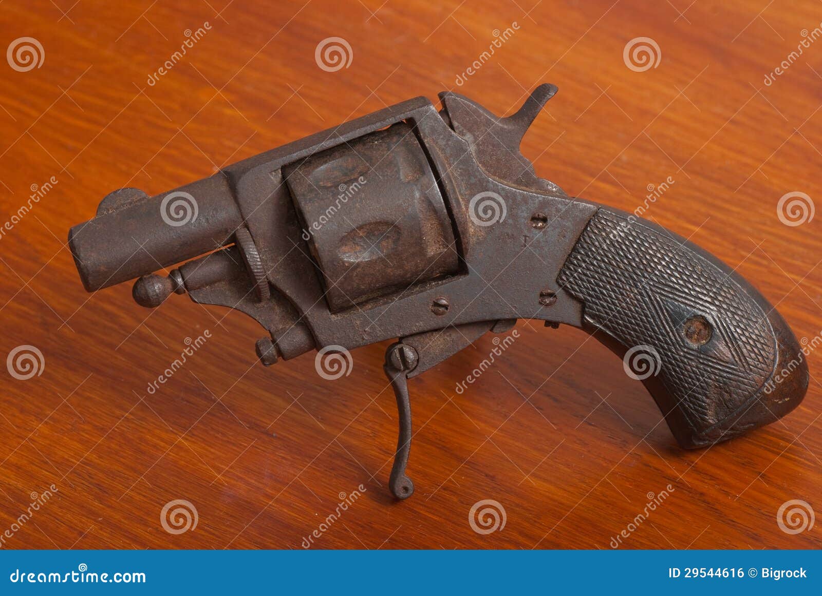 Vintage revolver stock photo. Image of military, crime - 29544616