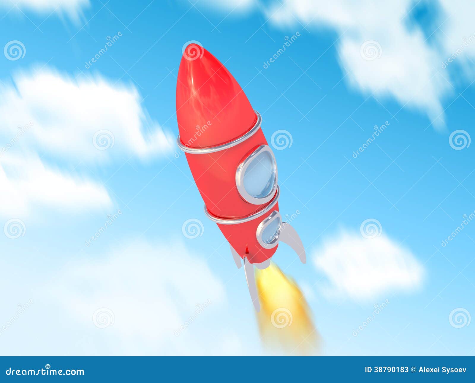 Vintage rocket stock illustration. Illustration of space - 38790183