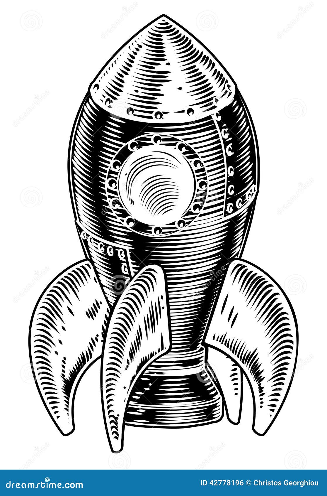 Vintage Rocket Drawing Stock Illustrations – 2,285 Vintage Rocket ...