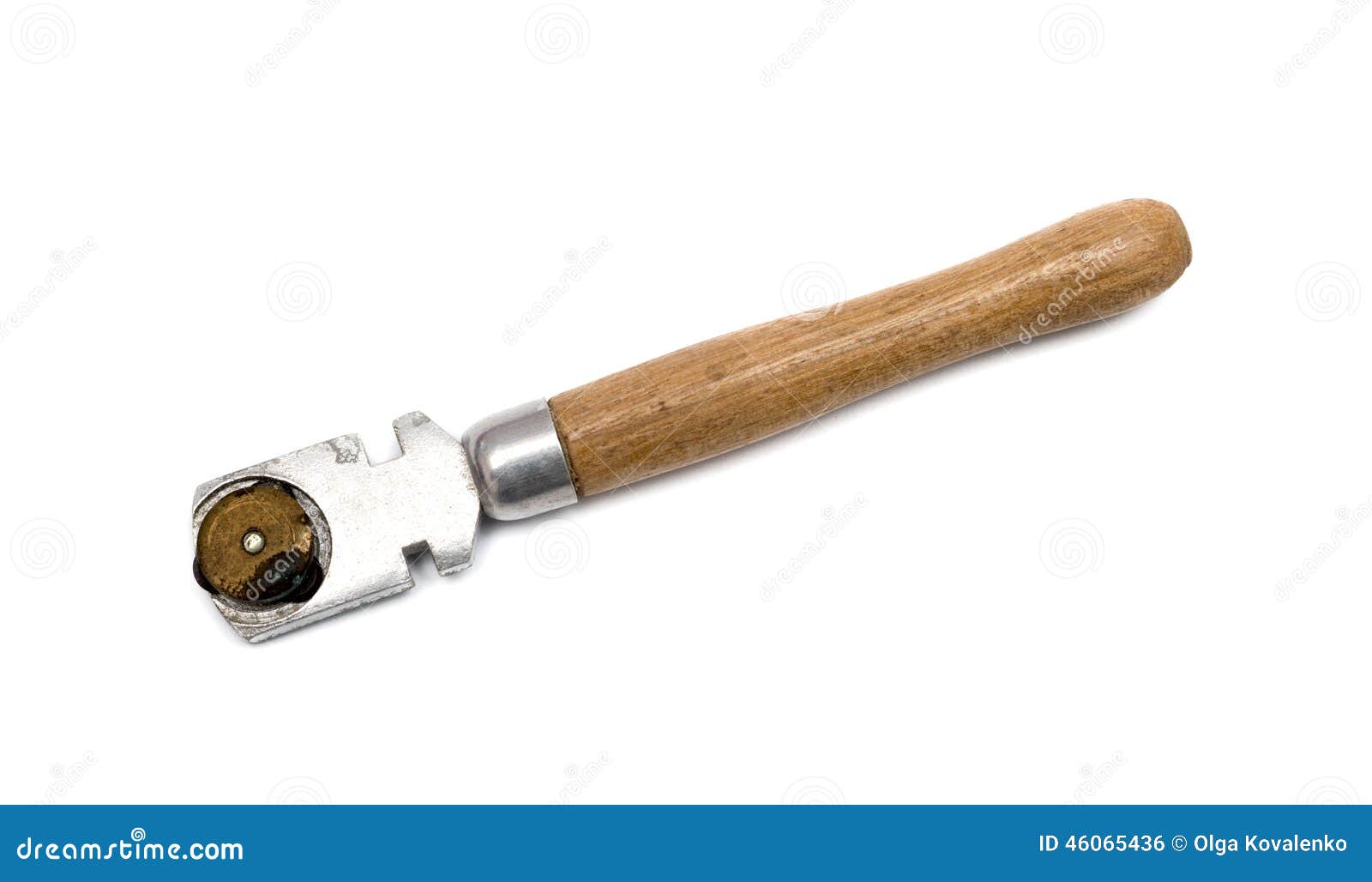 Vintage Roller Point Glass Cutter Stock Photo - Image of industrial ...