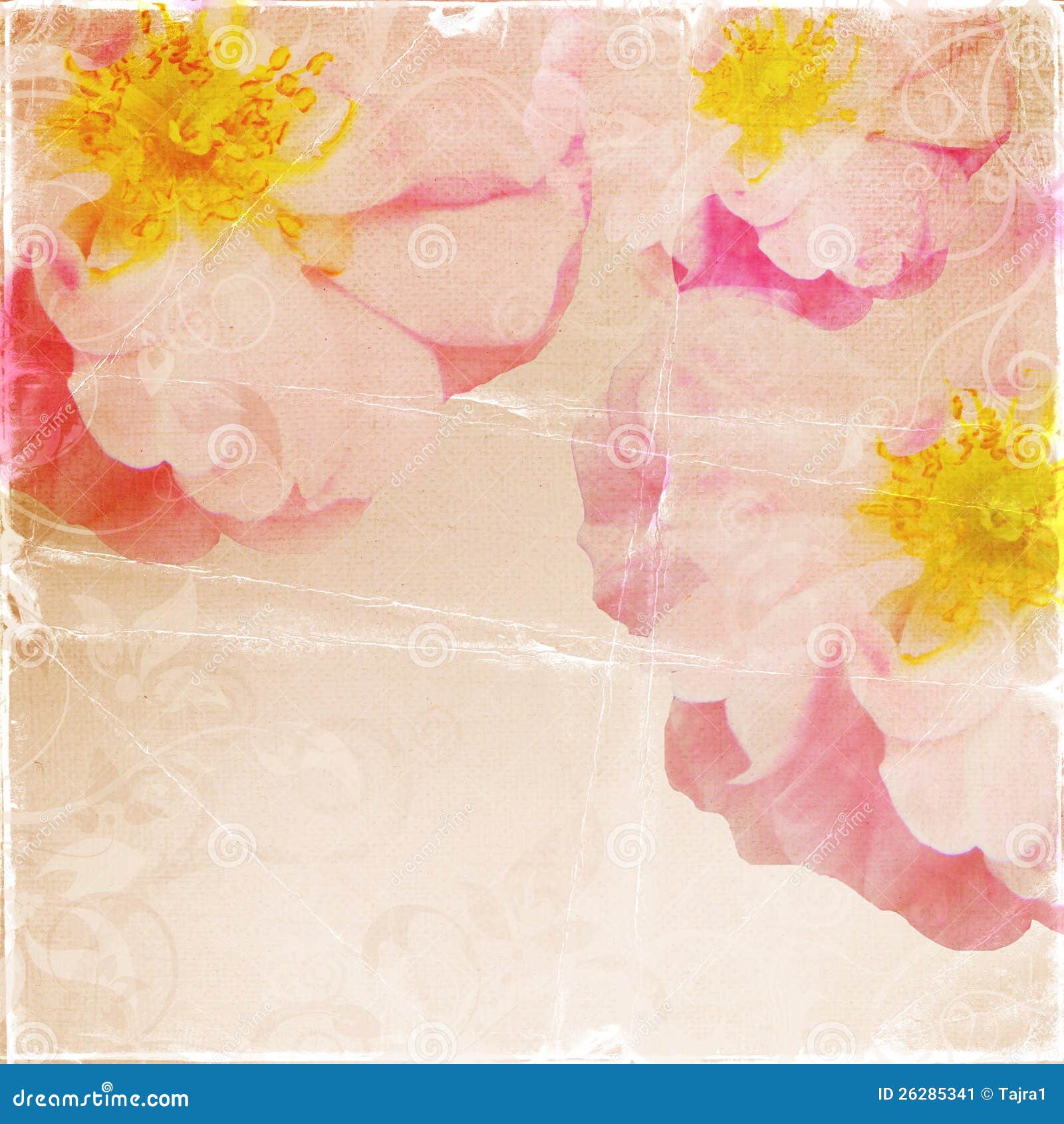 Vintage Romantic Background Stock Photography | CartoonDealer.com #51460646