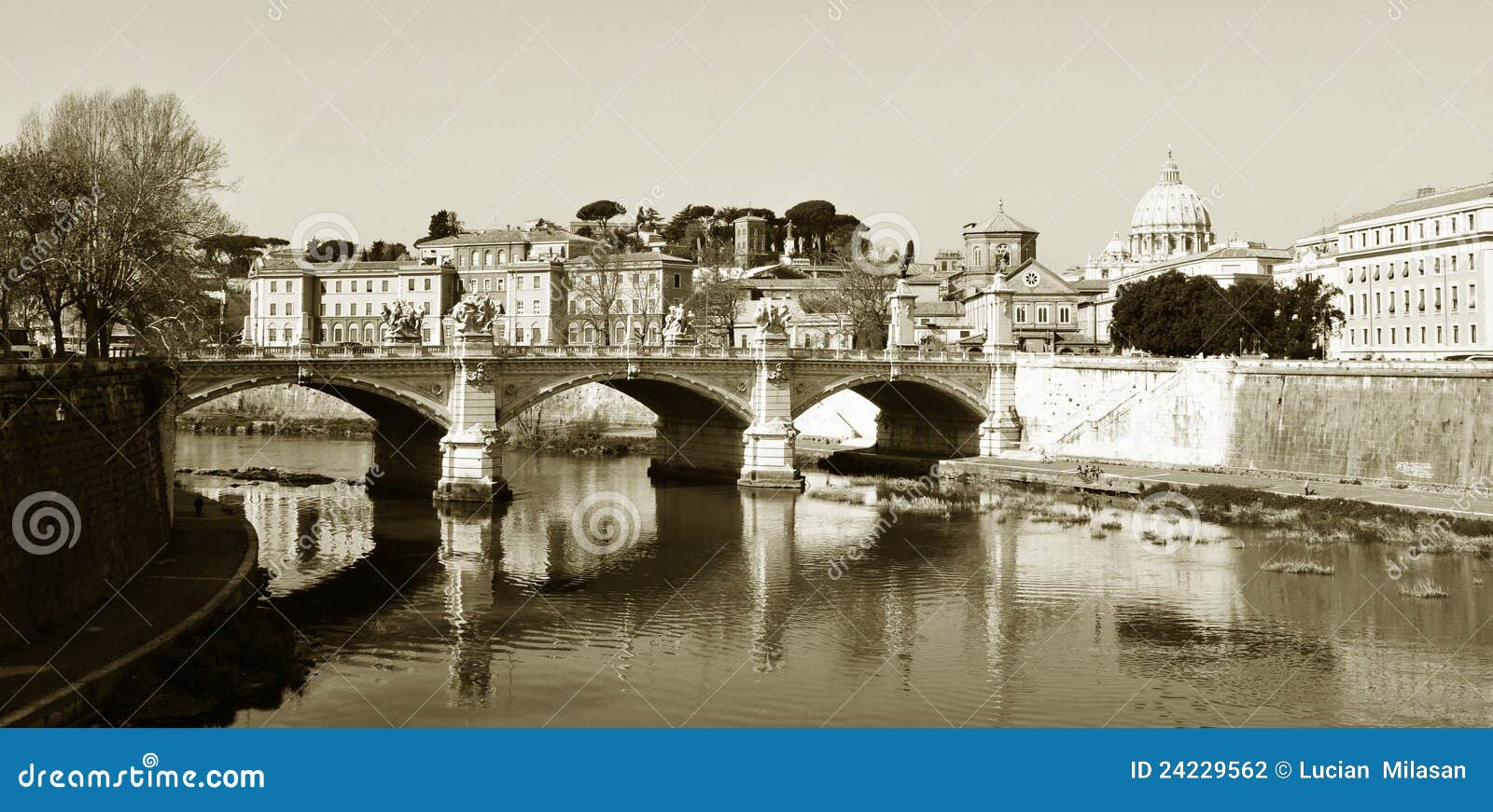 Vintage Rome stock photo. Image of italy, basilica, museums - 24229562