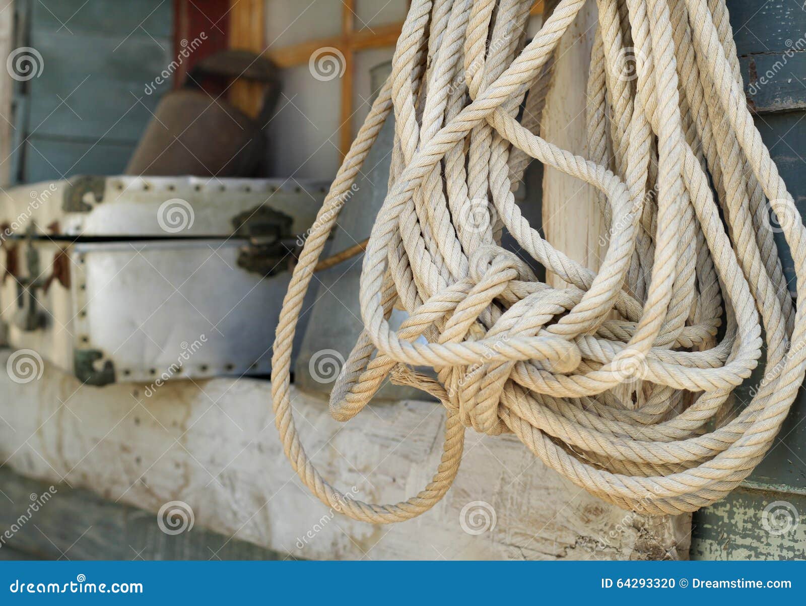Vintage rope stock photo. Image of mexican, vintage, background - 64293320