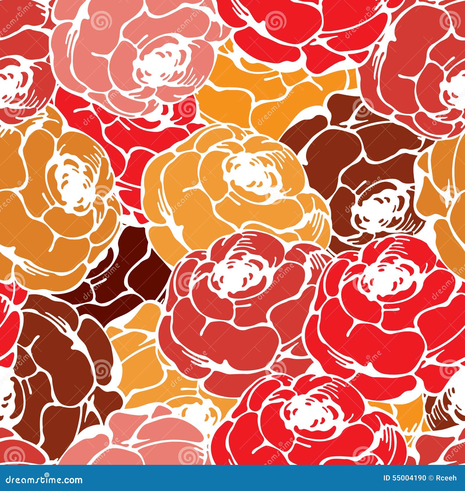 Vintage rose pattern stock illustration. Illustration of card - 55004190