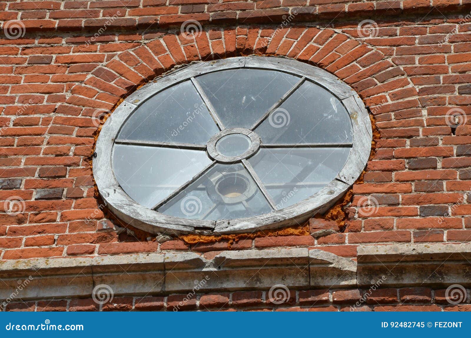 Vintage round window stock image. Image of round, building - 92482745