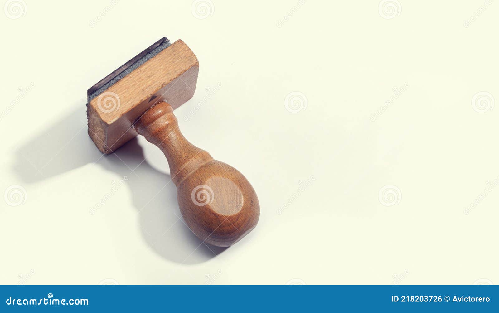 Vintage Rubber Stamp Isolated on Blank White Paper Stock Photo - Image ...