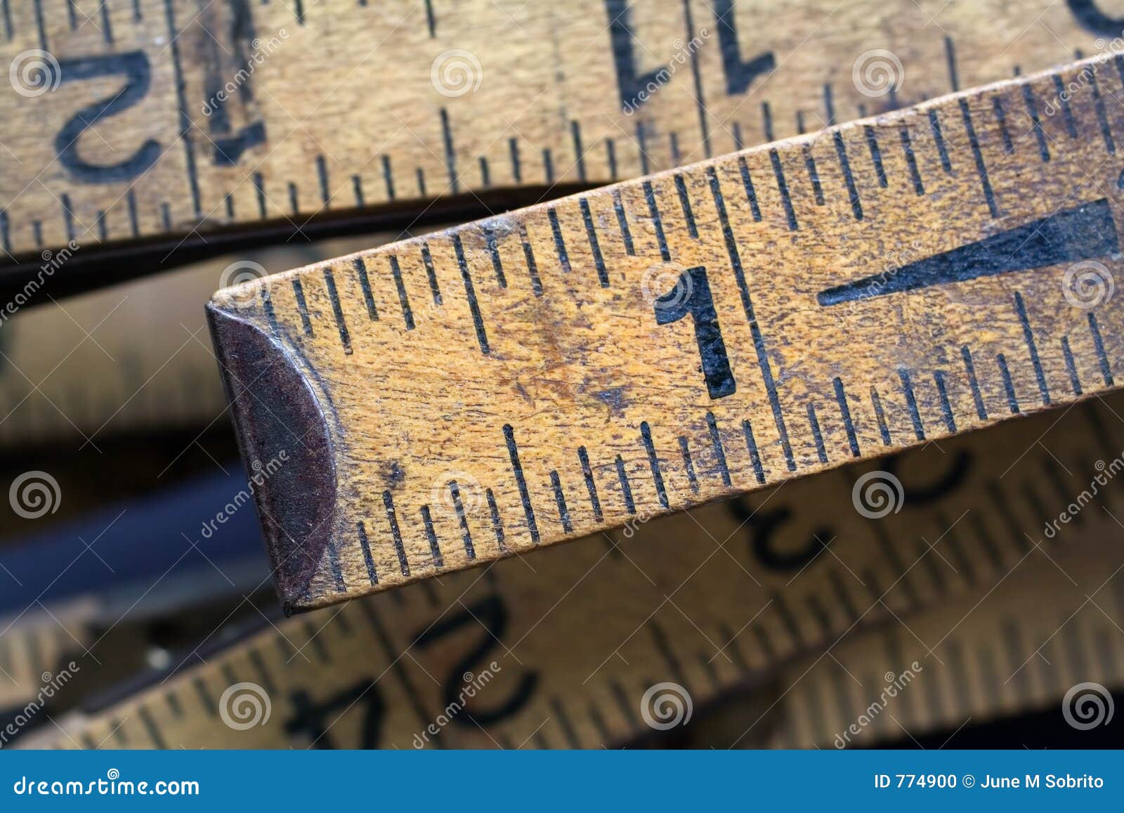 Vintage Ruler 2 stock photo. Image of length, line, wood - 774900