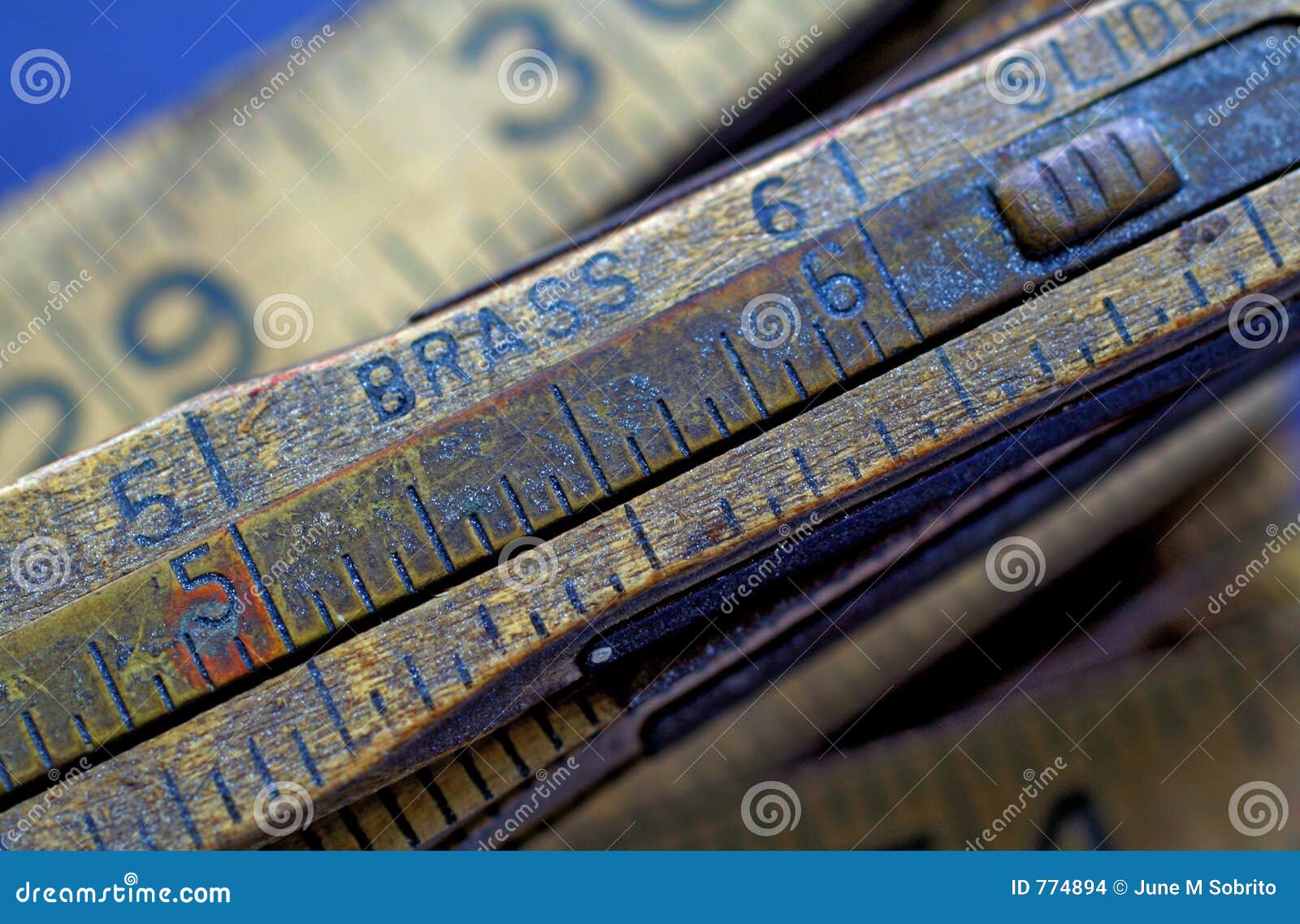 Vintage Ruler stock photo. Image of wood, inch, line, foot - 774894