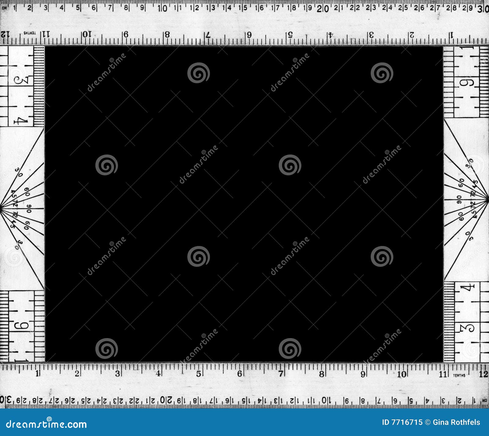 Free ruler border - serrepon