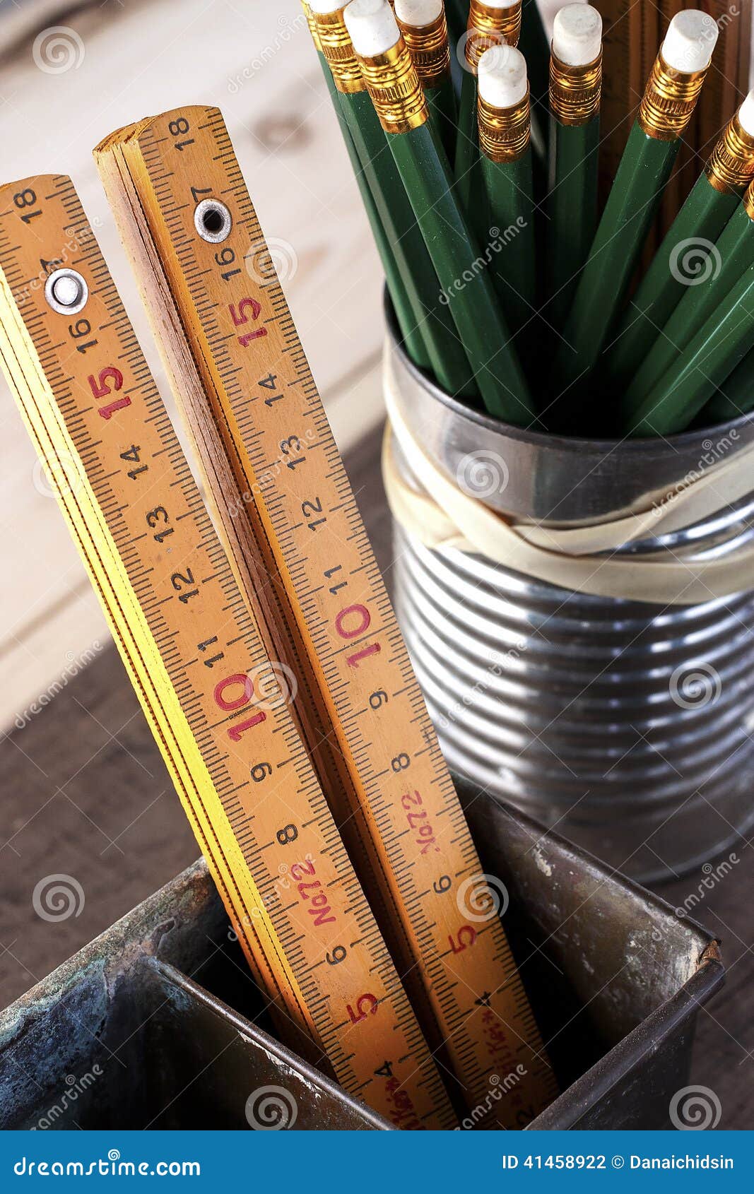 Vintage Ruler Border Royalty-Free Stock Photography | CartoonDealer.com ...