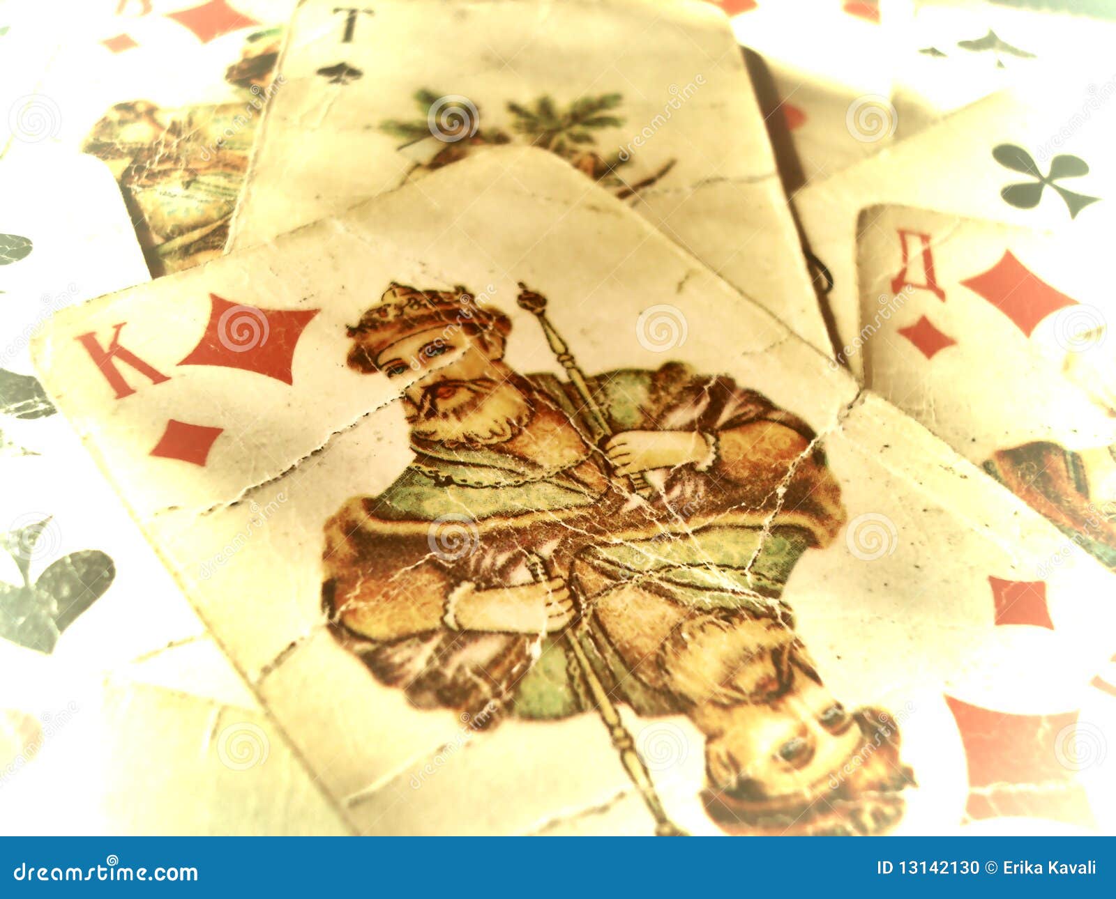 Vintage Russian Cards Stock Photo | CartoonDealer.com #13142130