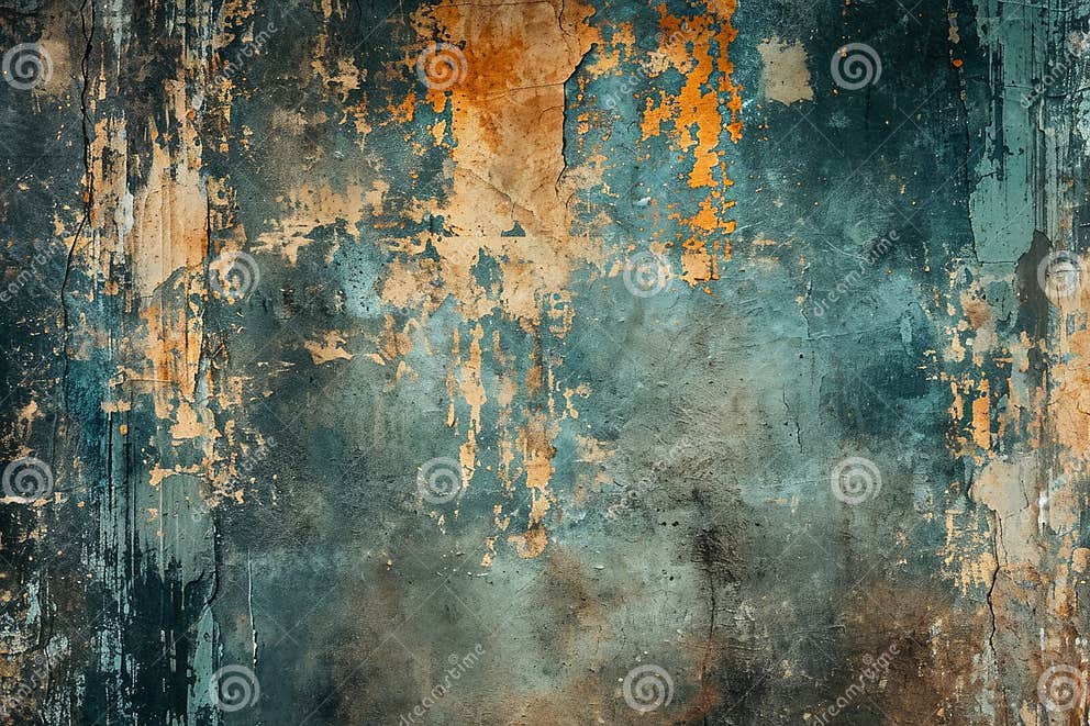 Vintage and Rustic Background with Distressed Textures. Stock Photo ...