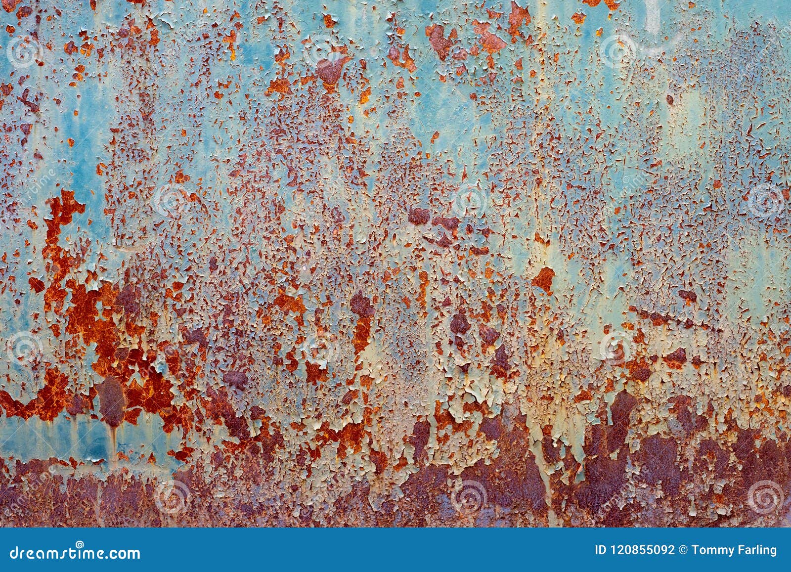 Vintage Rusty Blue Background Stock Photo - Image of worn, rusty: 120855092