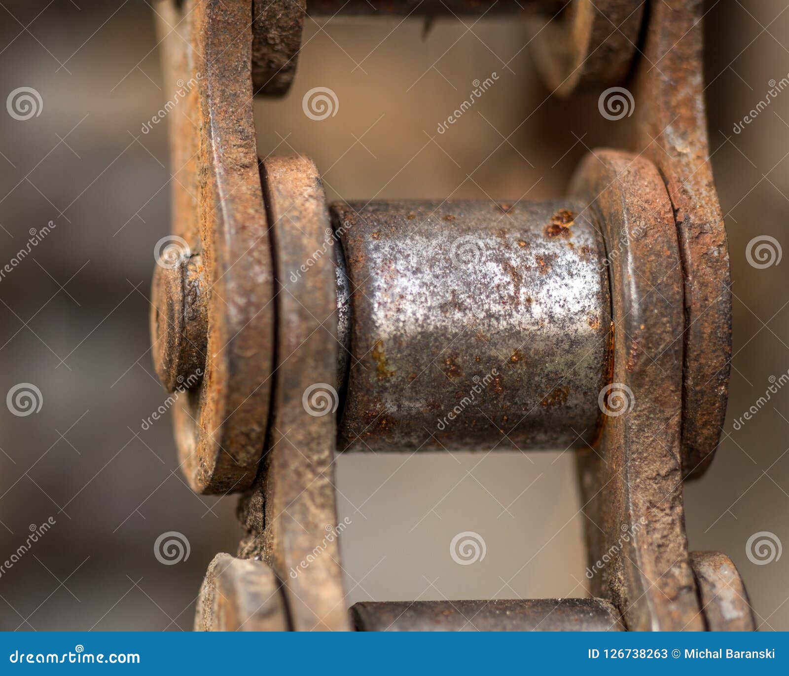 Vintage rusty chain stock image. Image of jetty, transport - 126738263