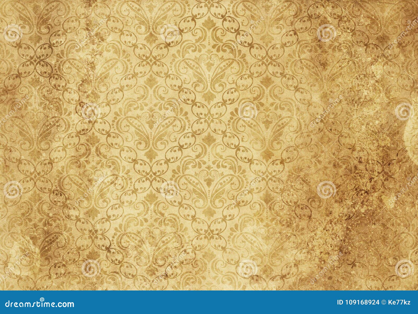 Vintage Rusty Paper Background. Stock Photo - Image of fashioned ...