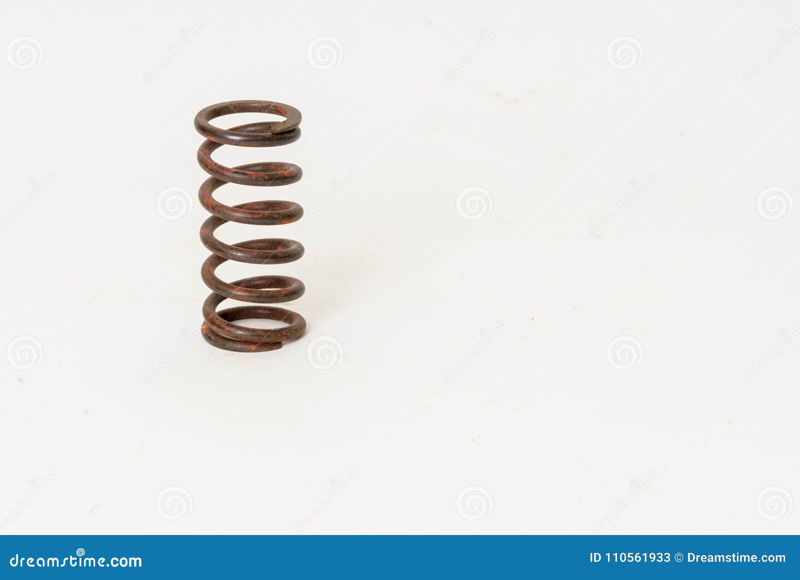 Vintage Rusty Spring stock image. Image of background - 110561933