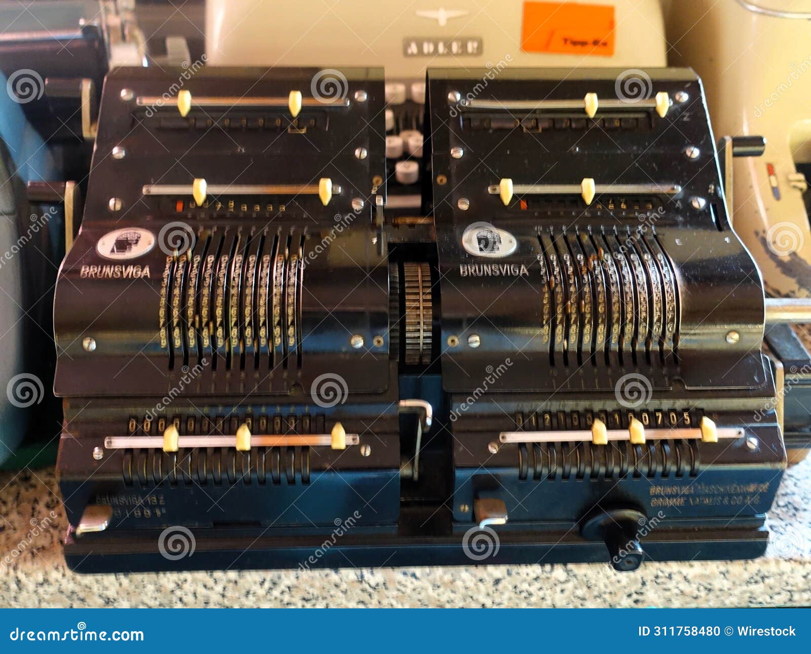 Vintage Rusty Typewriter for Note-taking Editorial Image - Image of ...