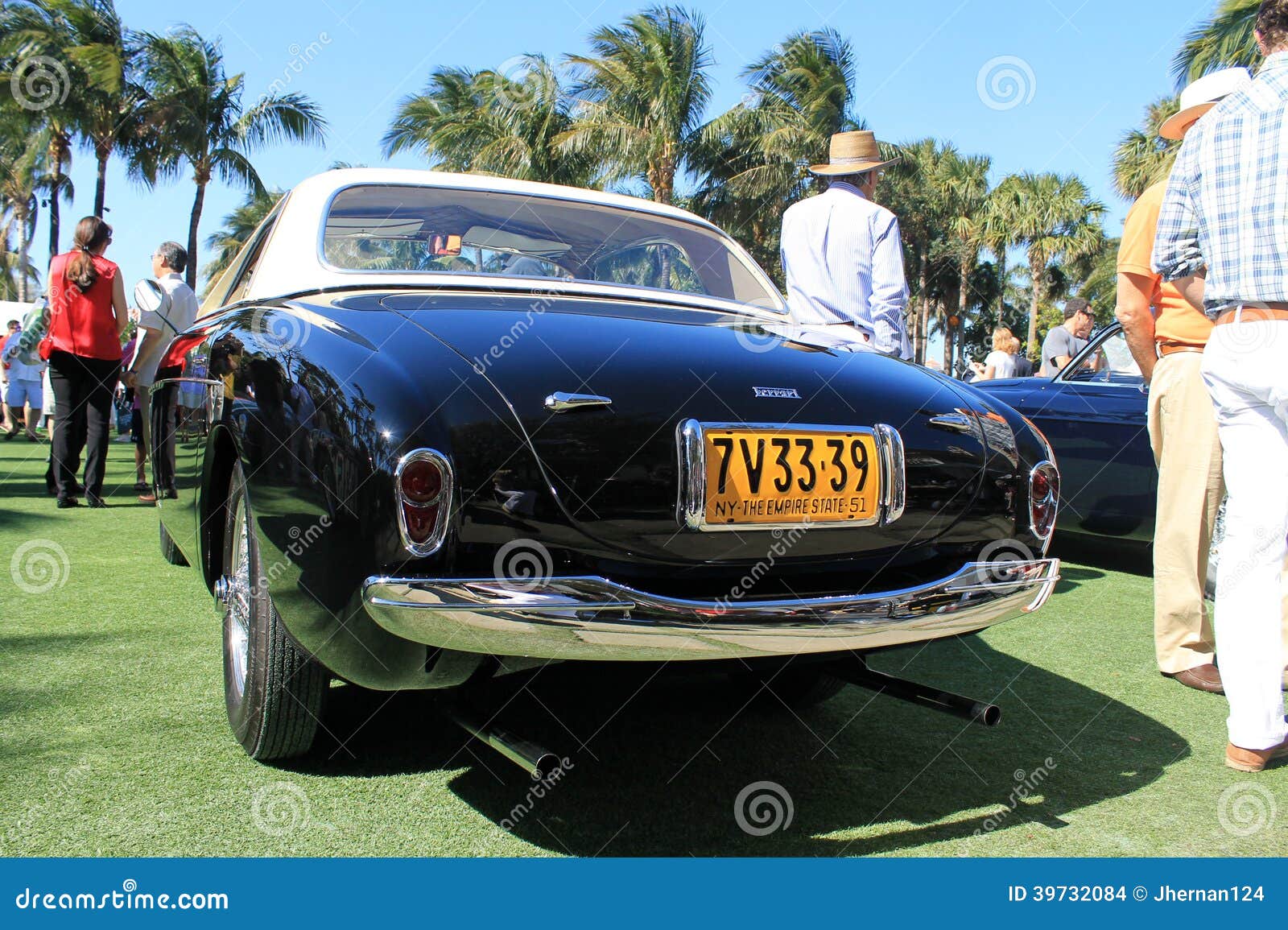 Vintage 1950s ferrari rear editorial stock image. Image of exotic ...