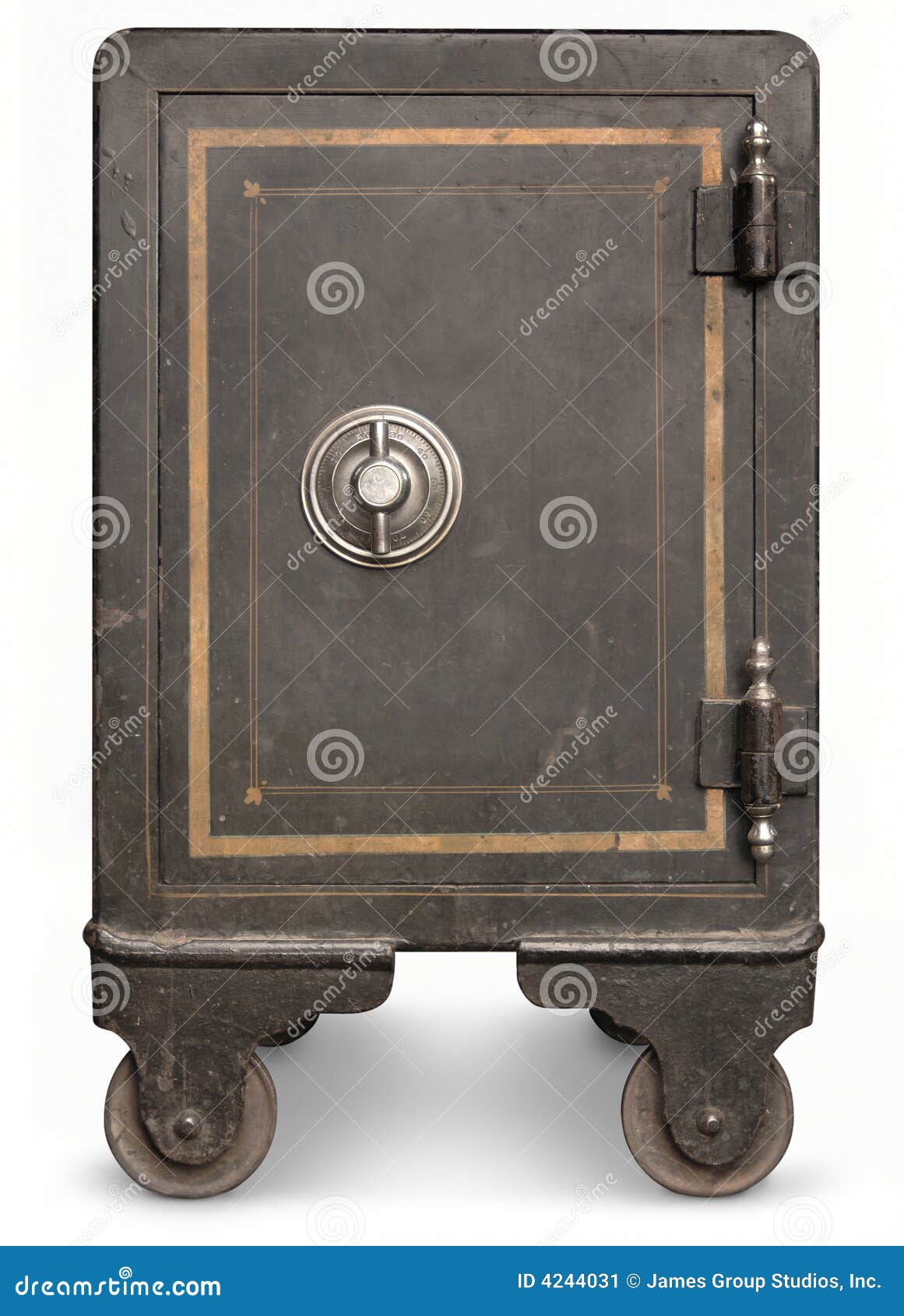Vintage Safe stock image. Image of retro, antique, cash - 4244031