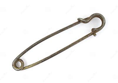Vintage safety pin stock photo. Image of home, background - 11380436