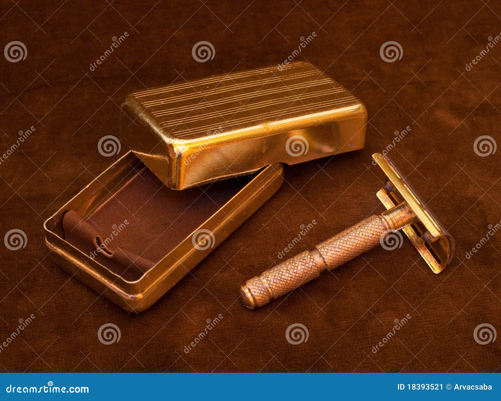 Vintage Safety Razor stock image. Image of shave, antique - 18393521